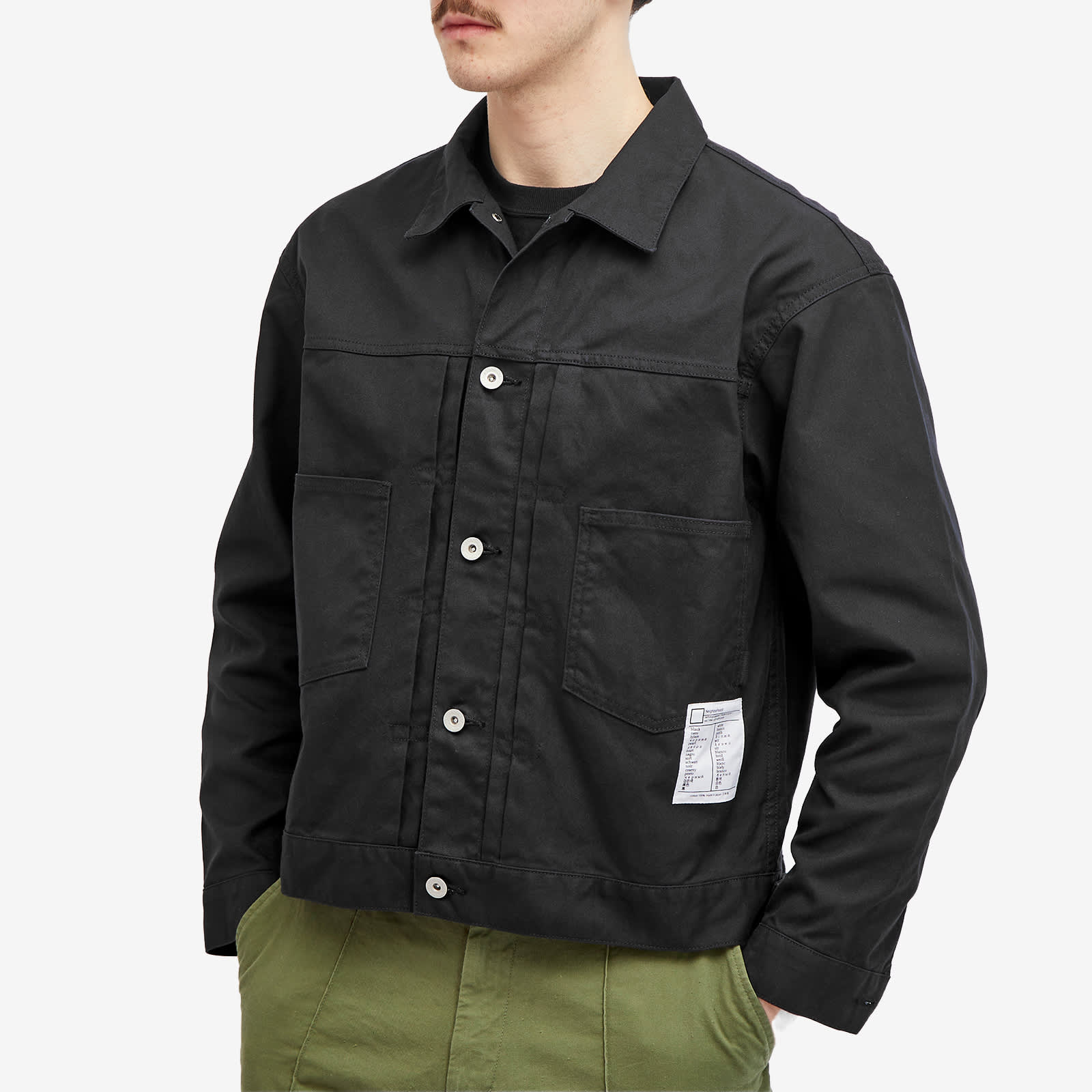 Neighborhood BW Type 2 Denim Jacket Black | END. (GB)