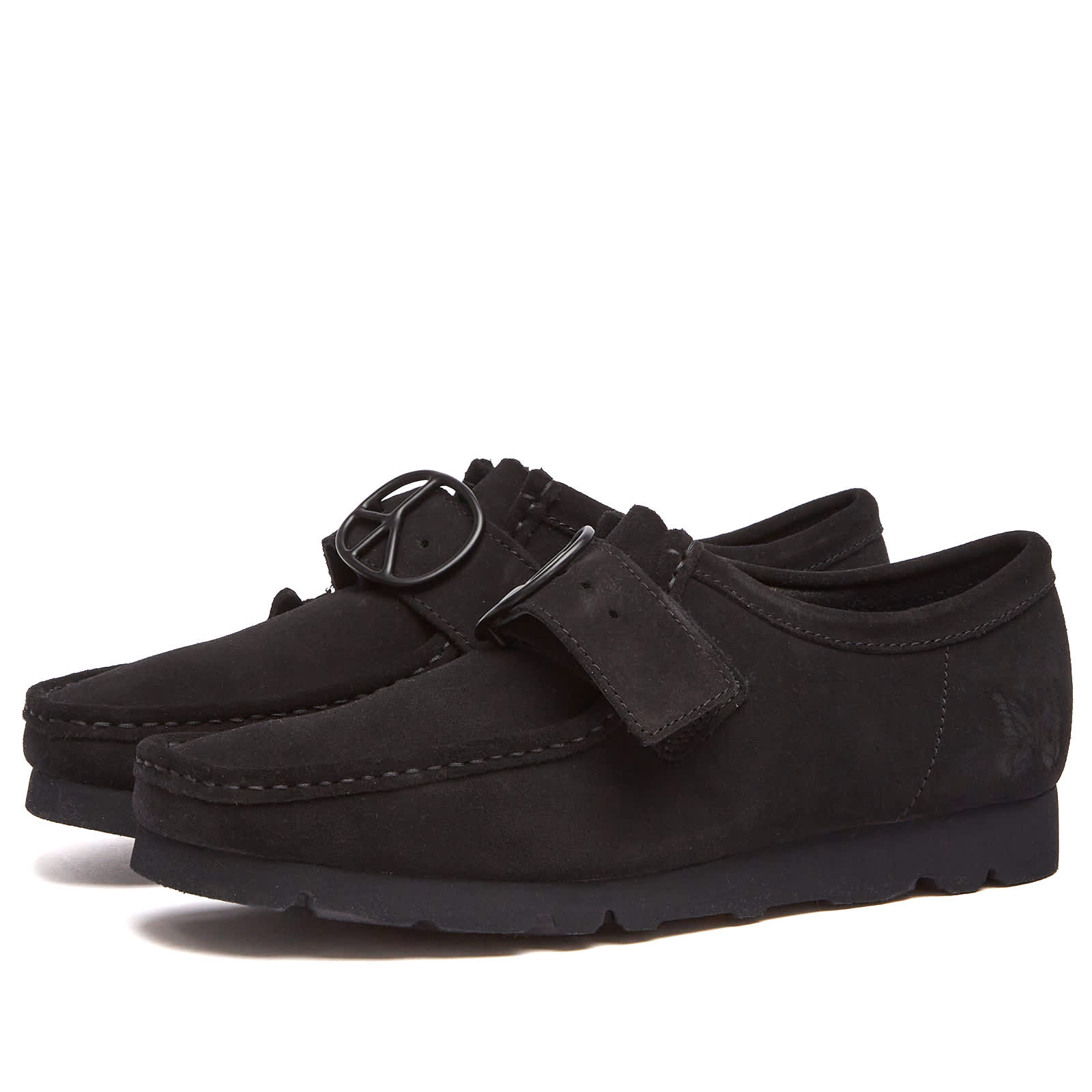 Clarks Originals x Needles Wallabee Strap Black Sde | END. (GB)