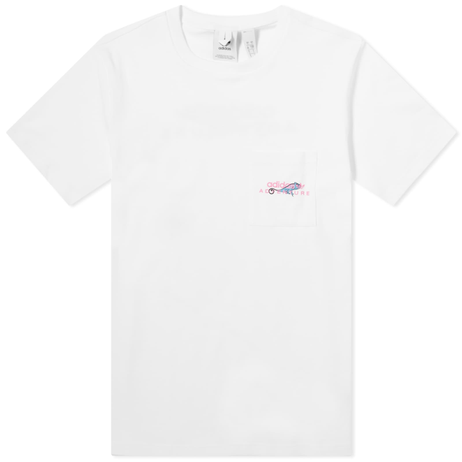 Adidas Adventure Pocket T-Shirt White | END.