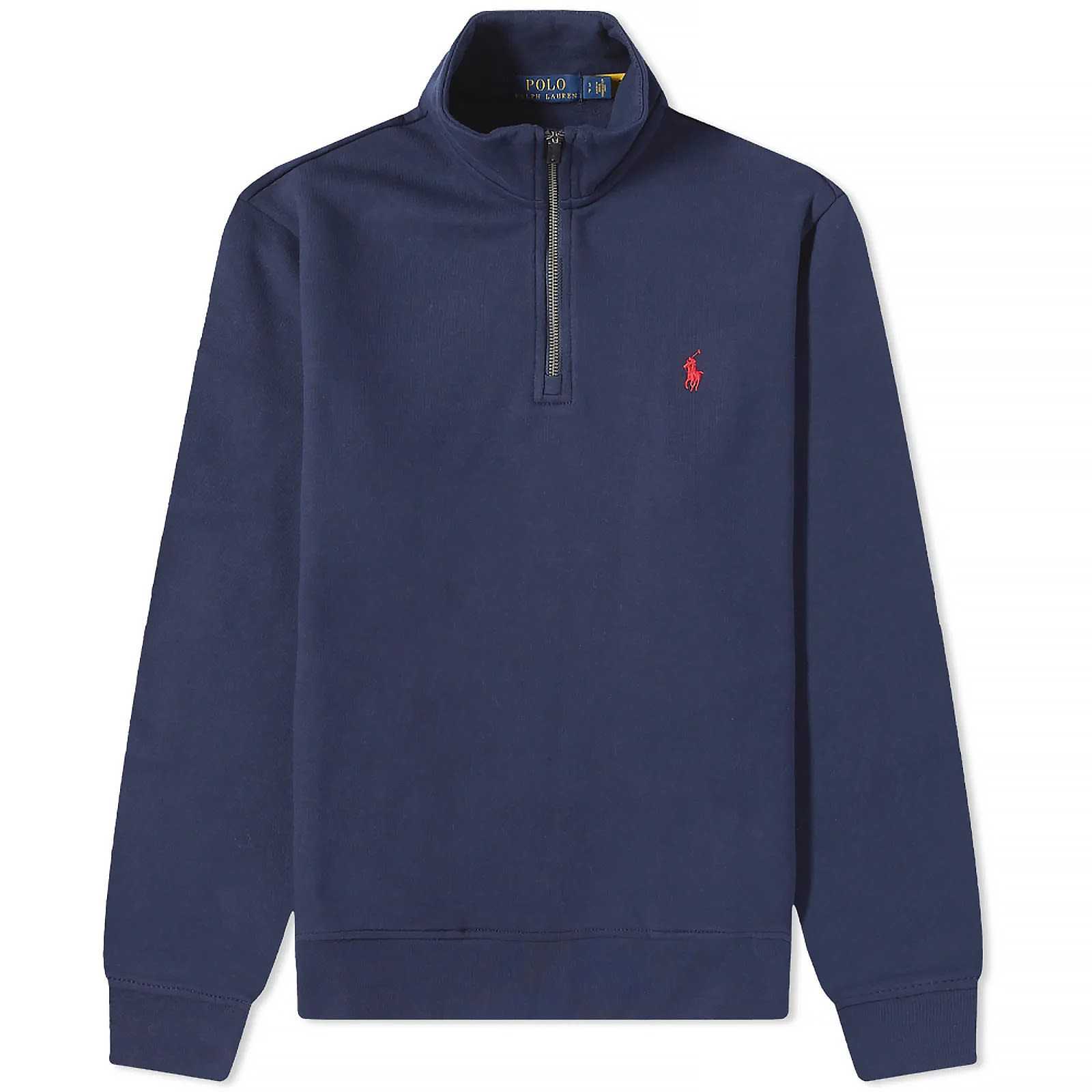 Polo Ralph Lauren Quarter Zip Sweat Spring Navy Heather | END. (AR)