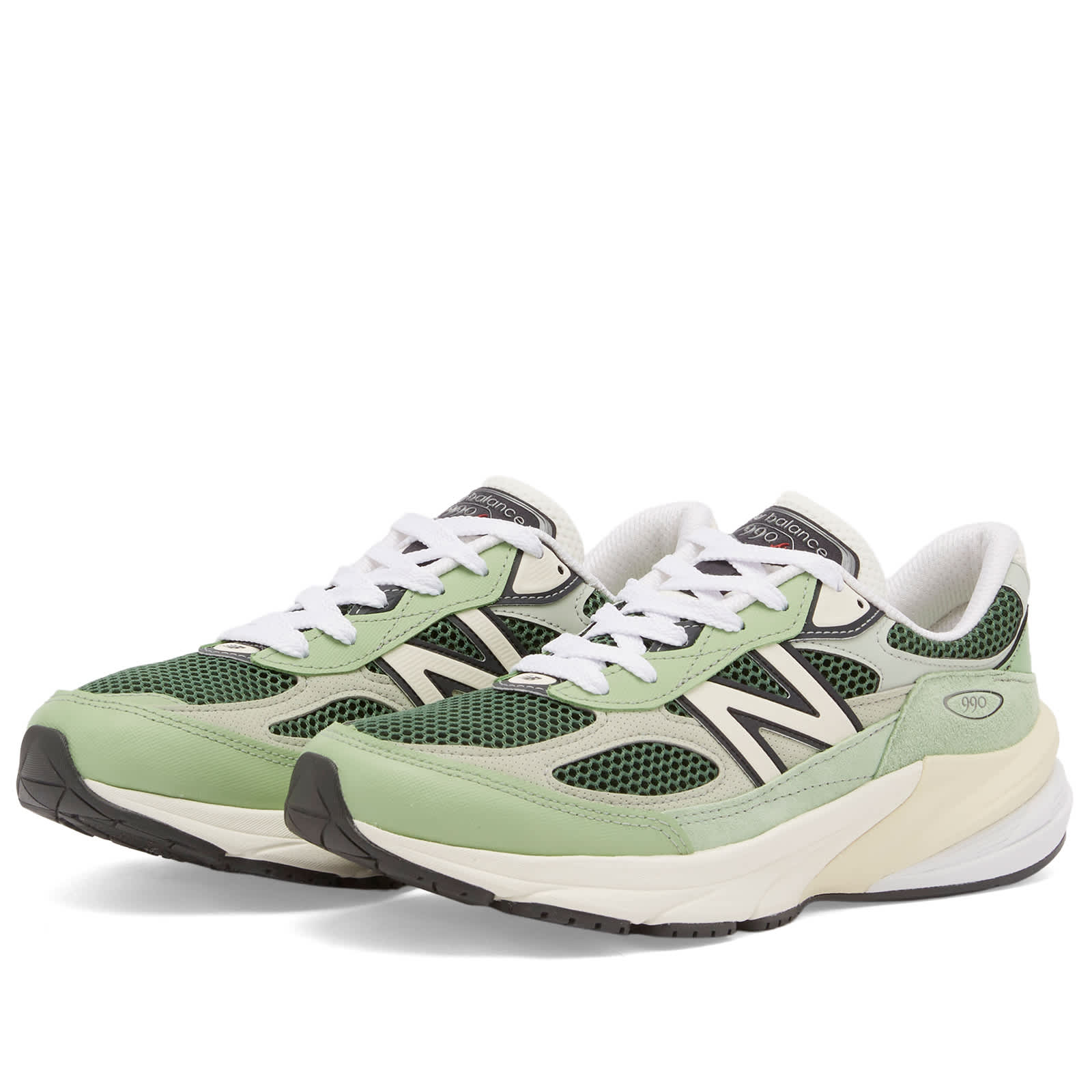 New Balance U990AB6 Sneaker - Made in USA Green | END. (US)