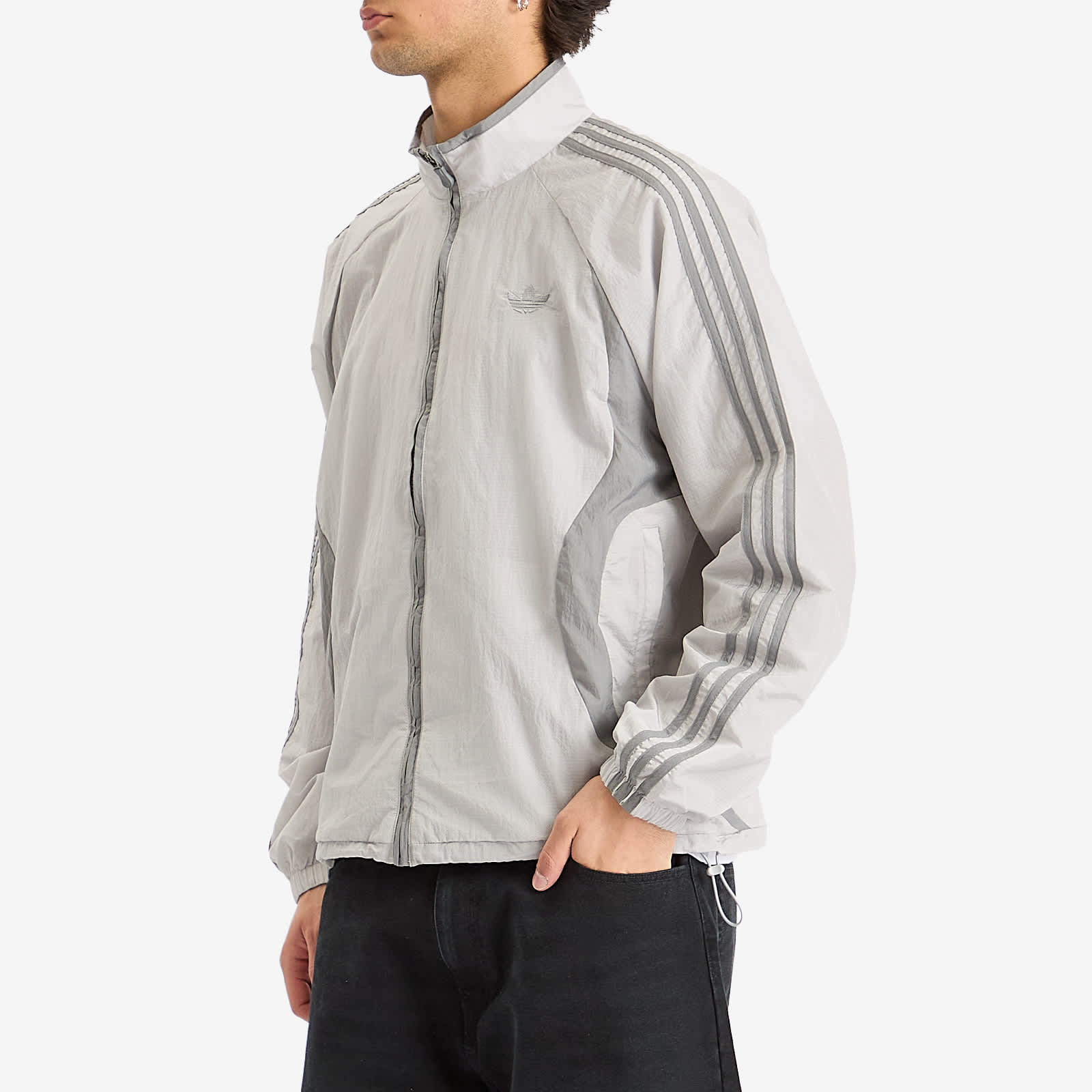 Adidas Adicolor 2000s Woven Track Top Grey Two & Grey Three | END. (US)