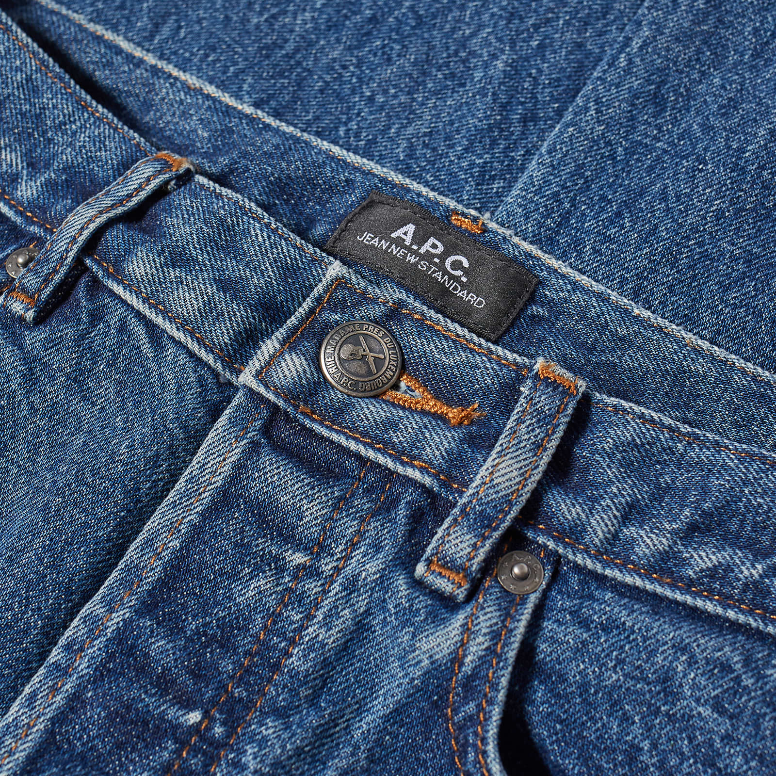A.P.C. New Standard Jean Washed Indigo | END. (US)