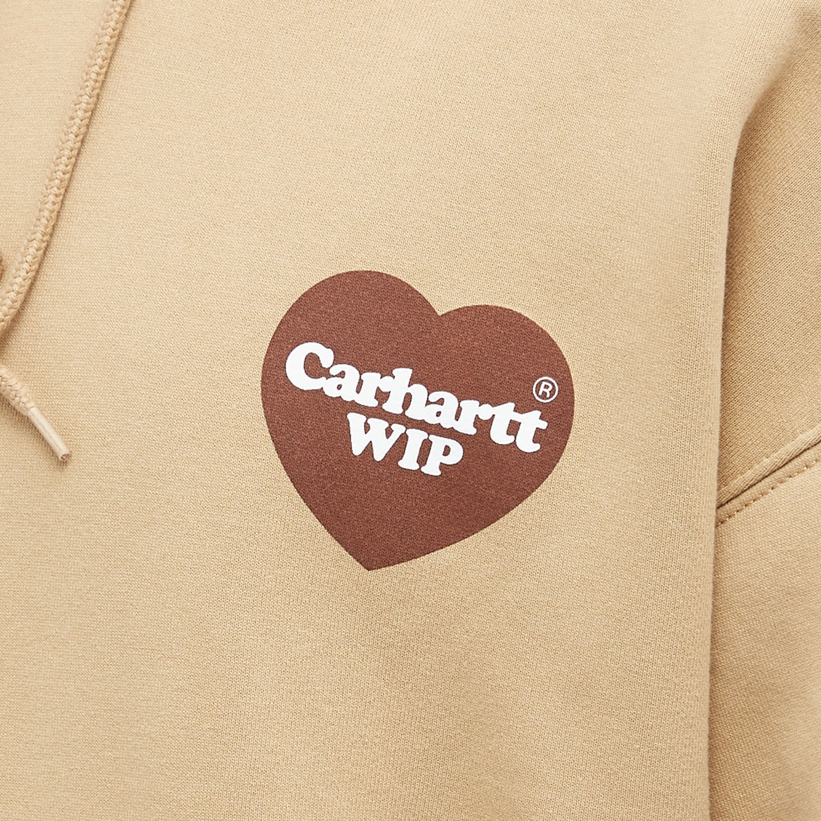 Carhartt WIP Hooded Heart Sweat Dusty Hamilton Brown | END. (AT)