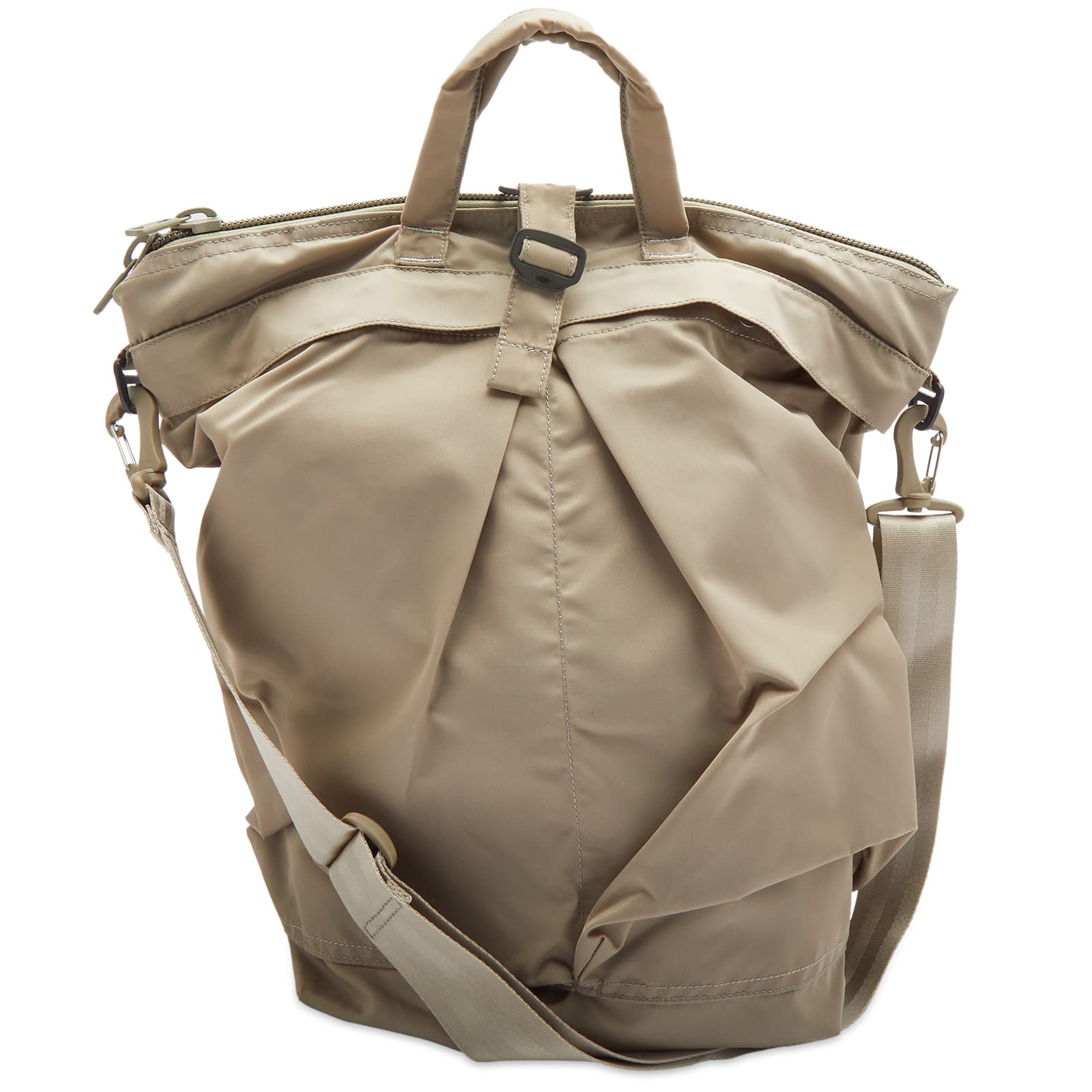 F/CE. RECYCLED TWILL HELMET BAG Sage Green | END.