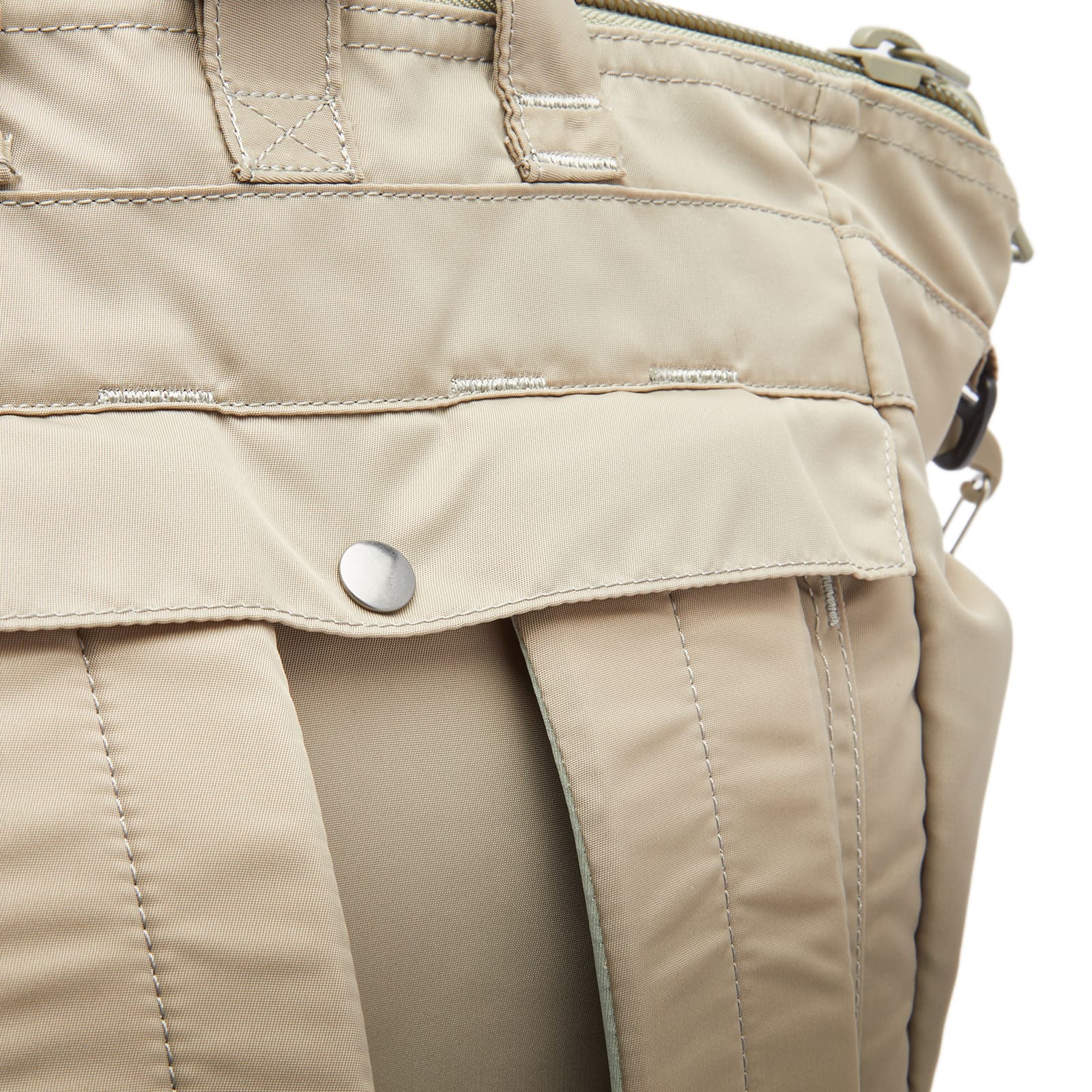 F/CE. RECYCLED TWILL HELMET BAG Sage Green | END. (GB)