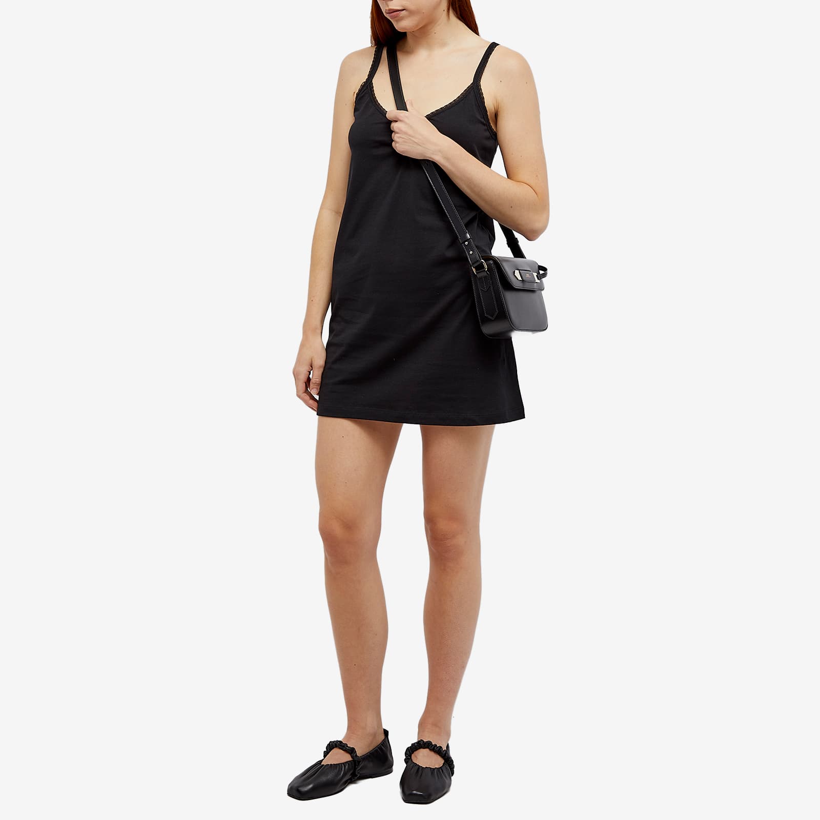 A.P.C. Ru Mini Dress Black | END. (US)