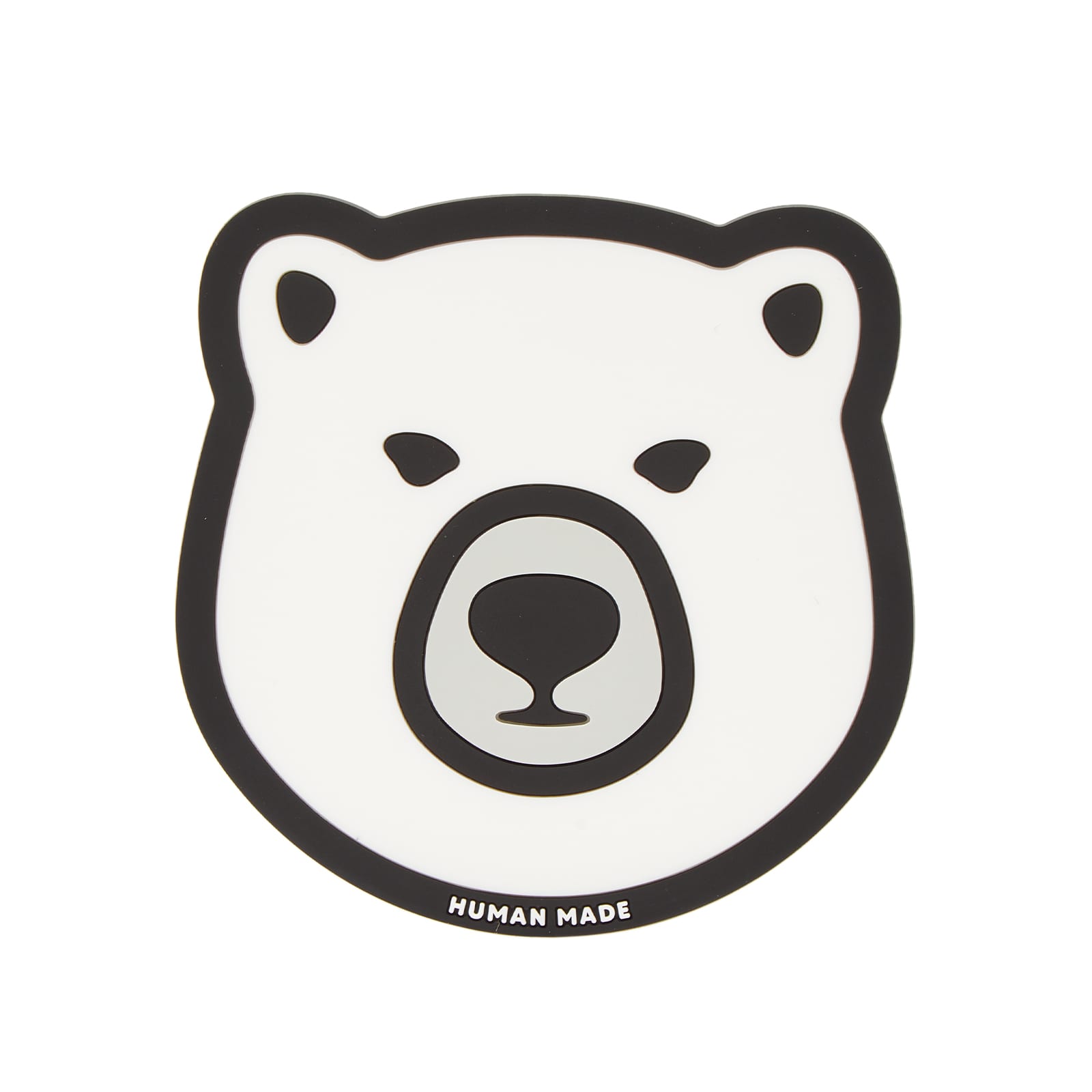 Human Made Polar Bear Rubber Coaster White | END. (NL)