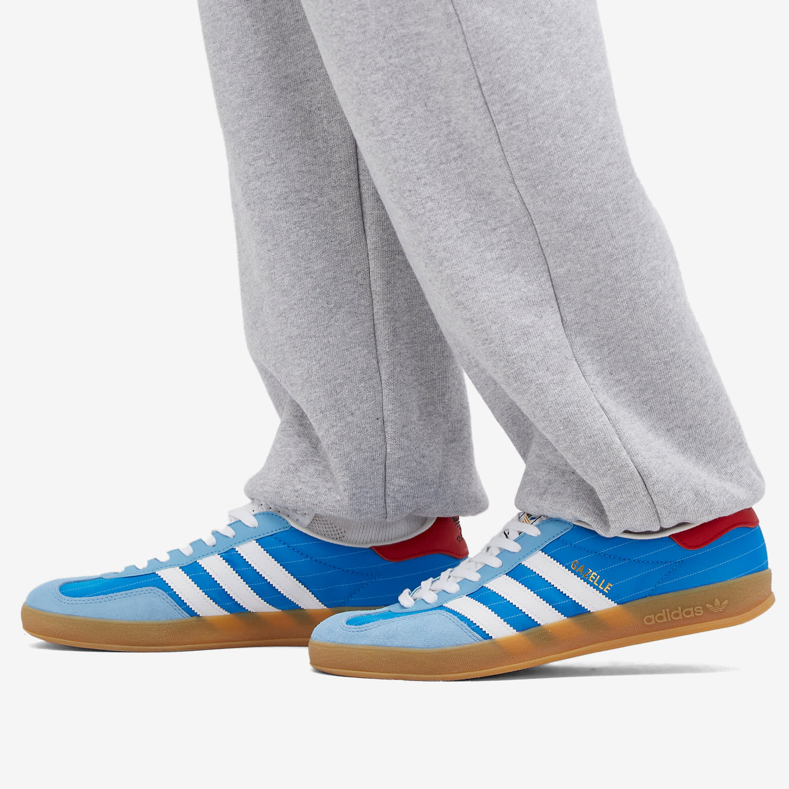 Adidas Gazelle Indoor Bright Blue,White & Gum | END. (US)