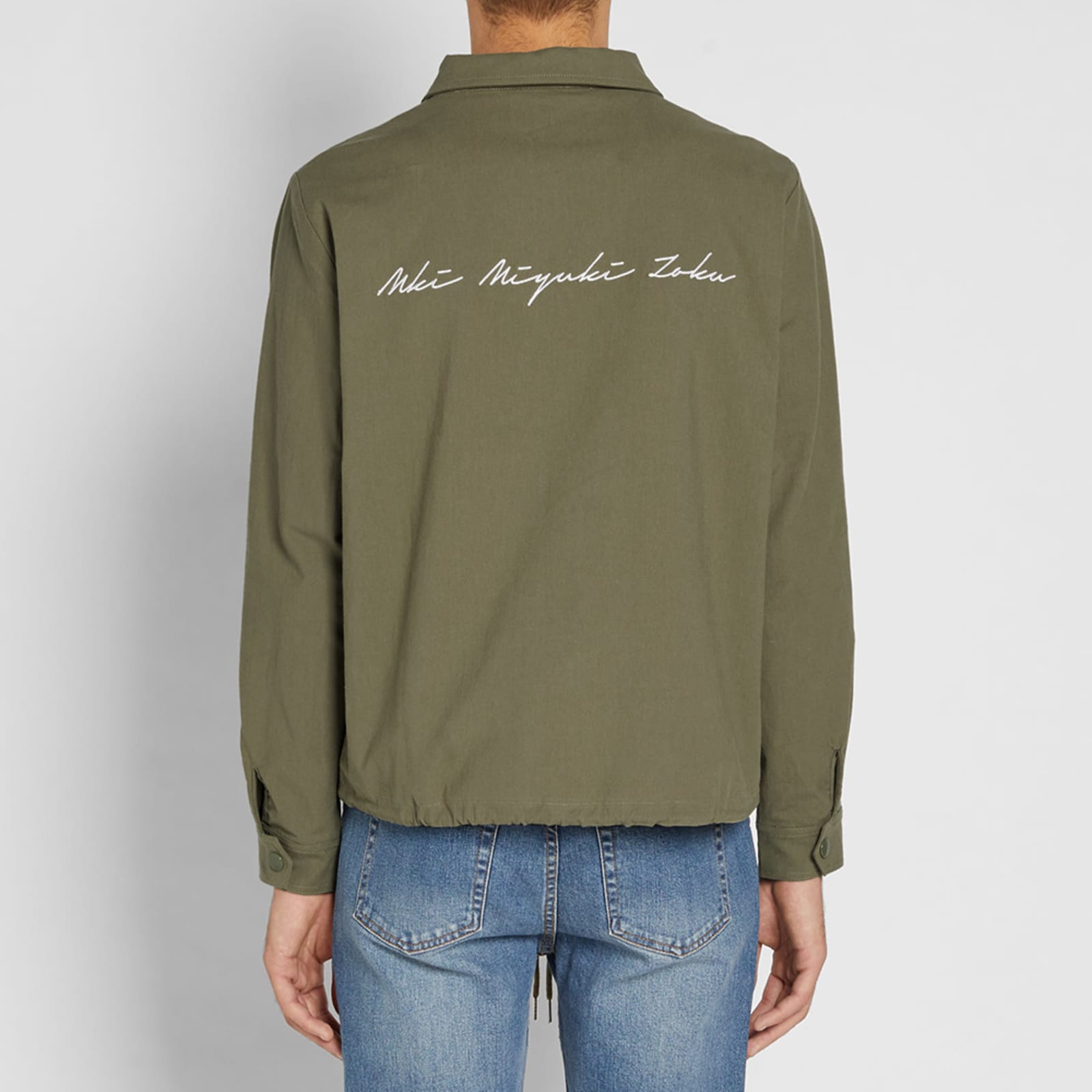 MKI Paper Cotton Coach Jacket Olive | END.