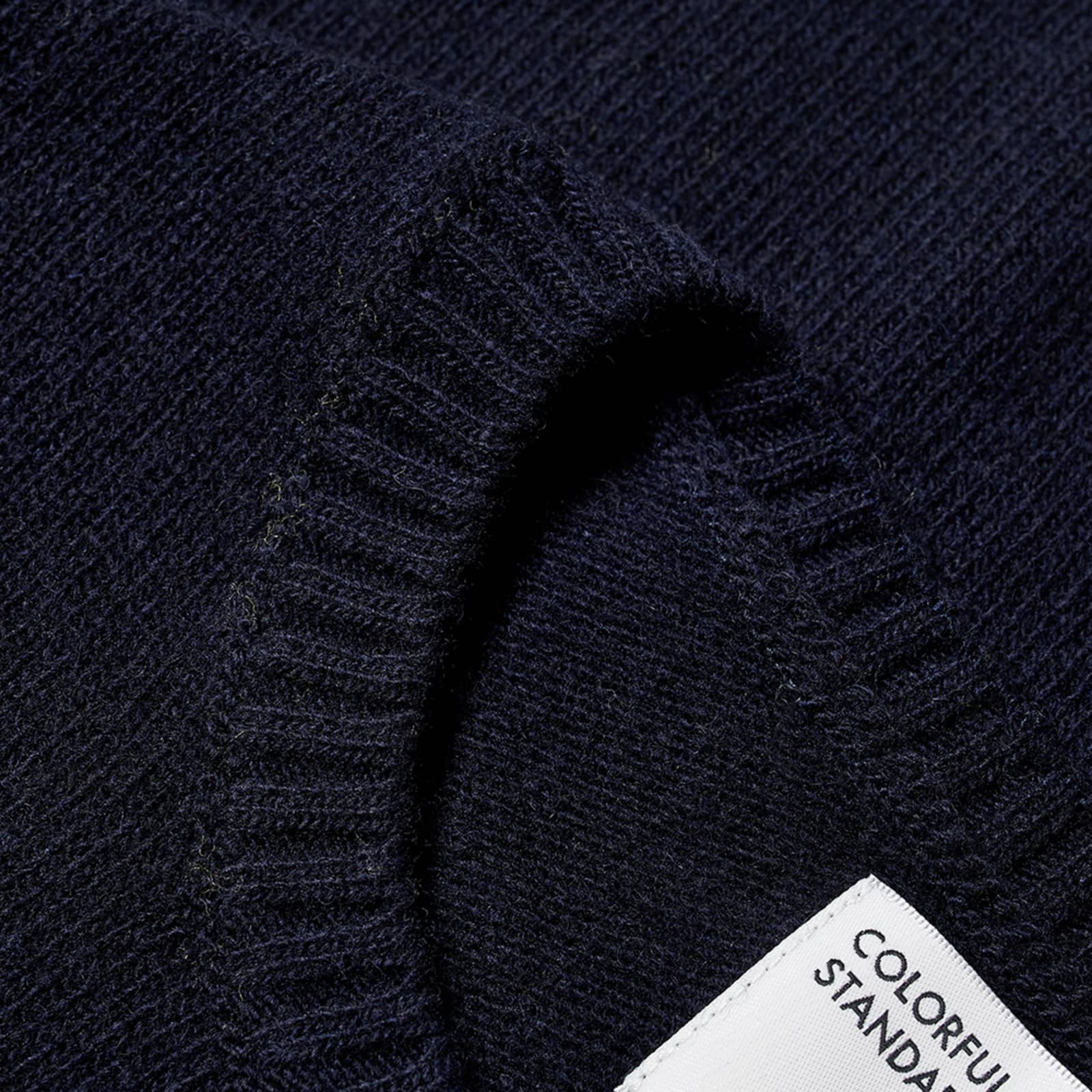 Colorful Standard Merino Wool Crew Knit Navy Blue | END. (US)