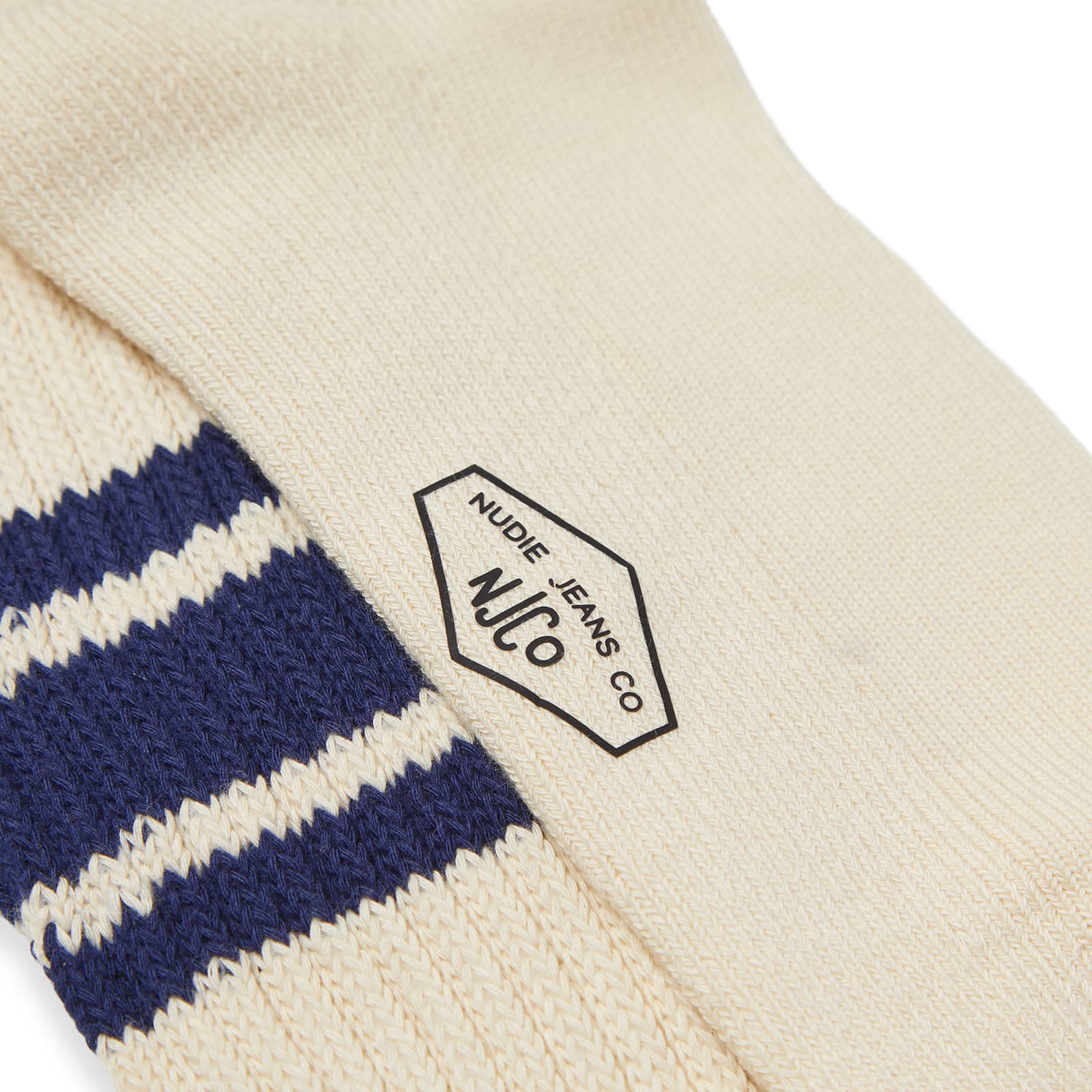 Nudie Vintage Rib Sock Off White | END. (GB)