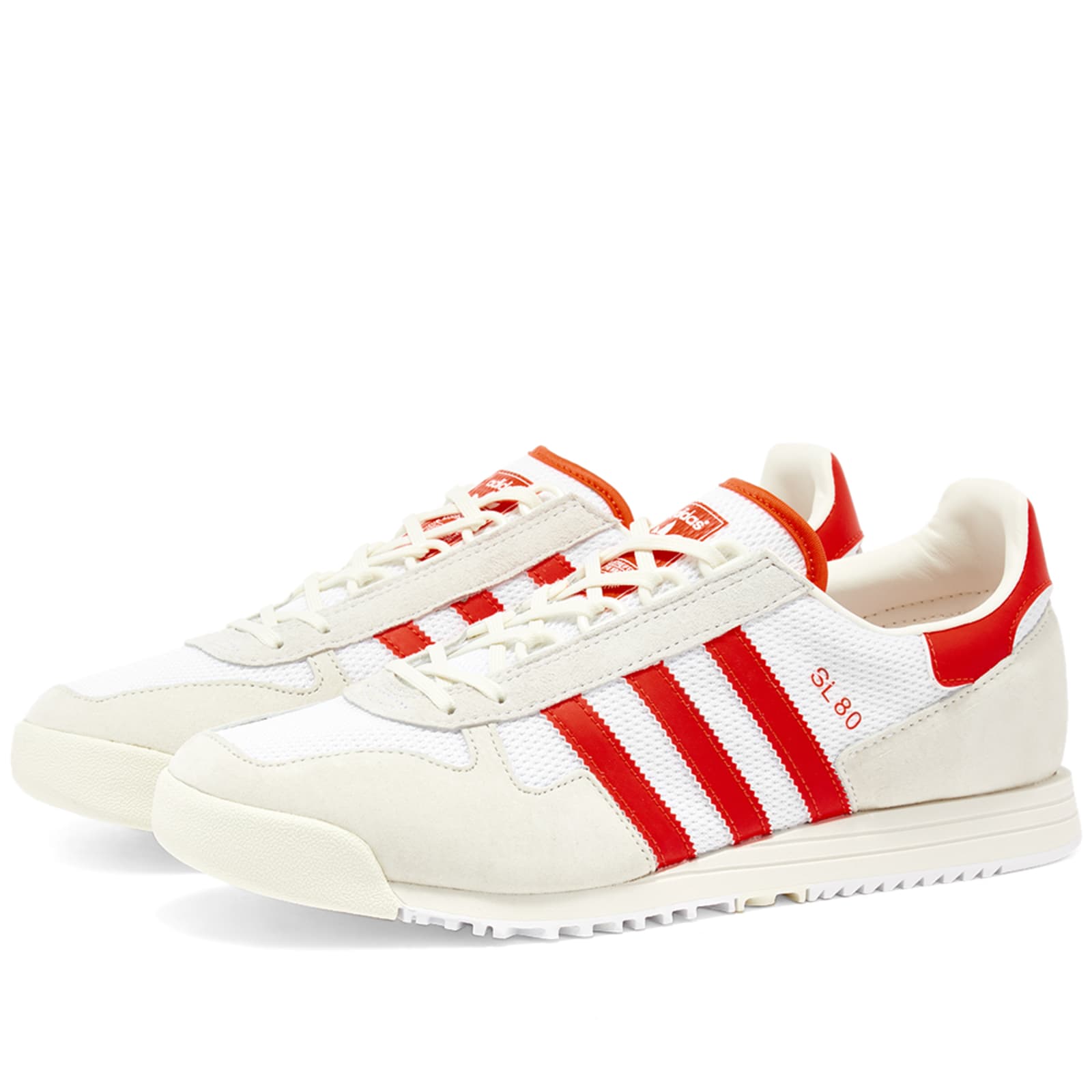 Adidas SL 80 White, Red & Off White | END. (US)