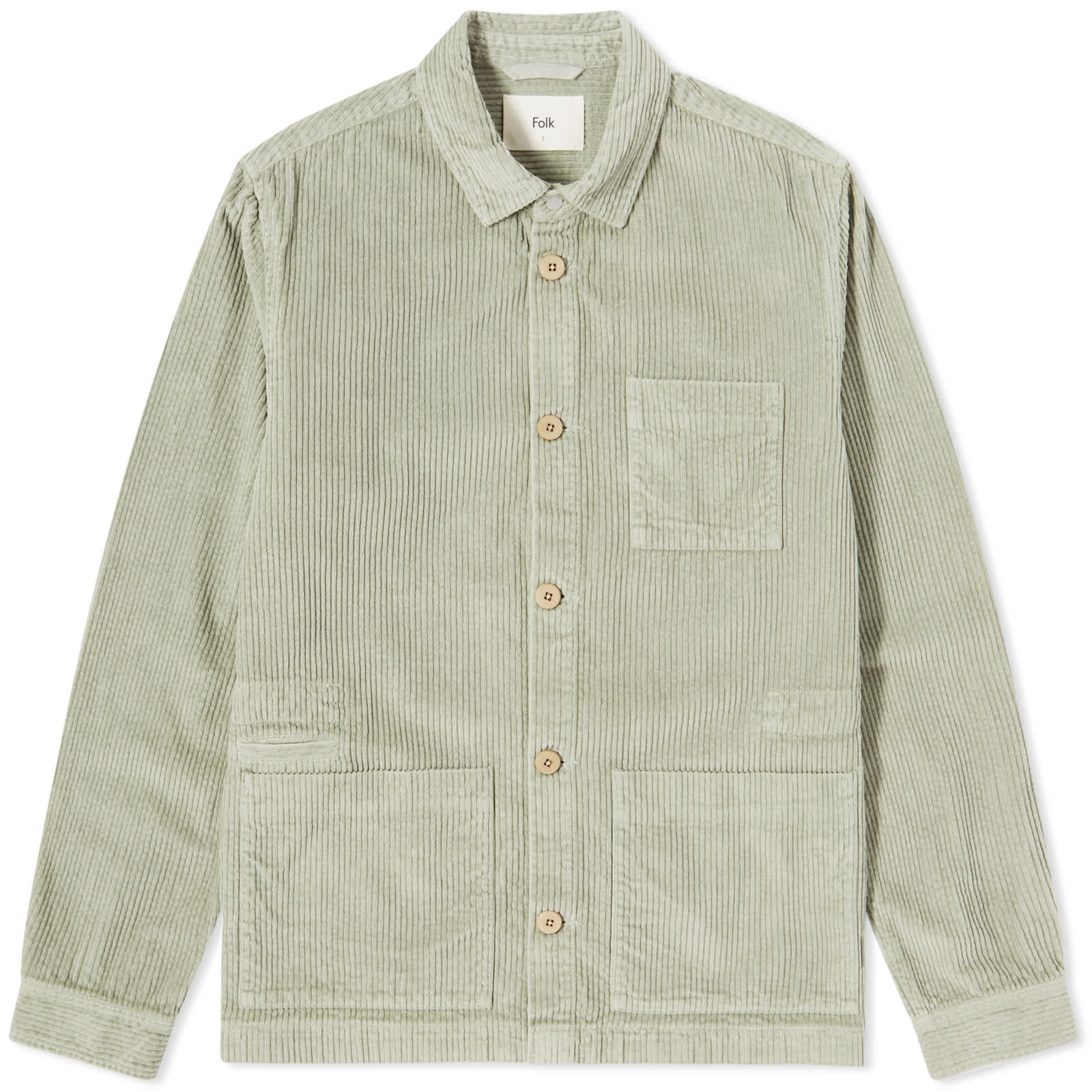 Folk Assembly Jacket Olive Chunky Cord | END. (US)