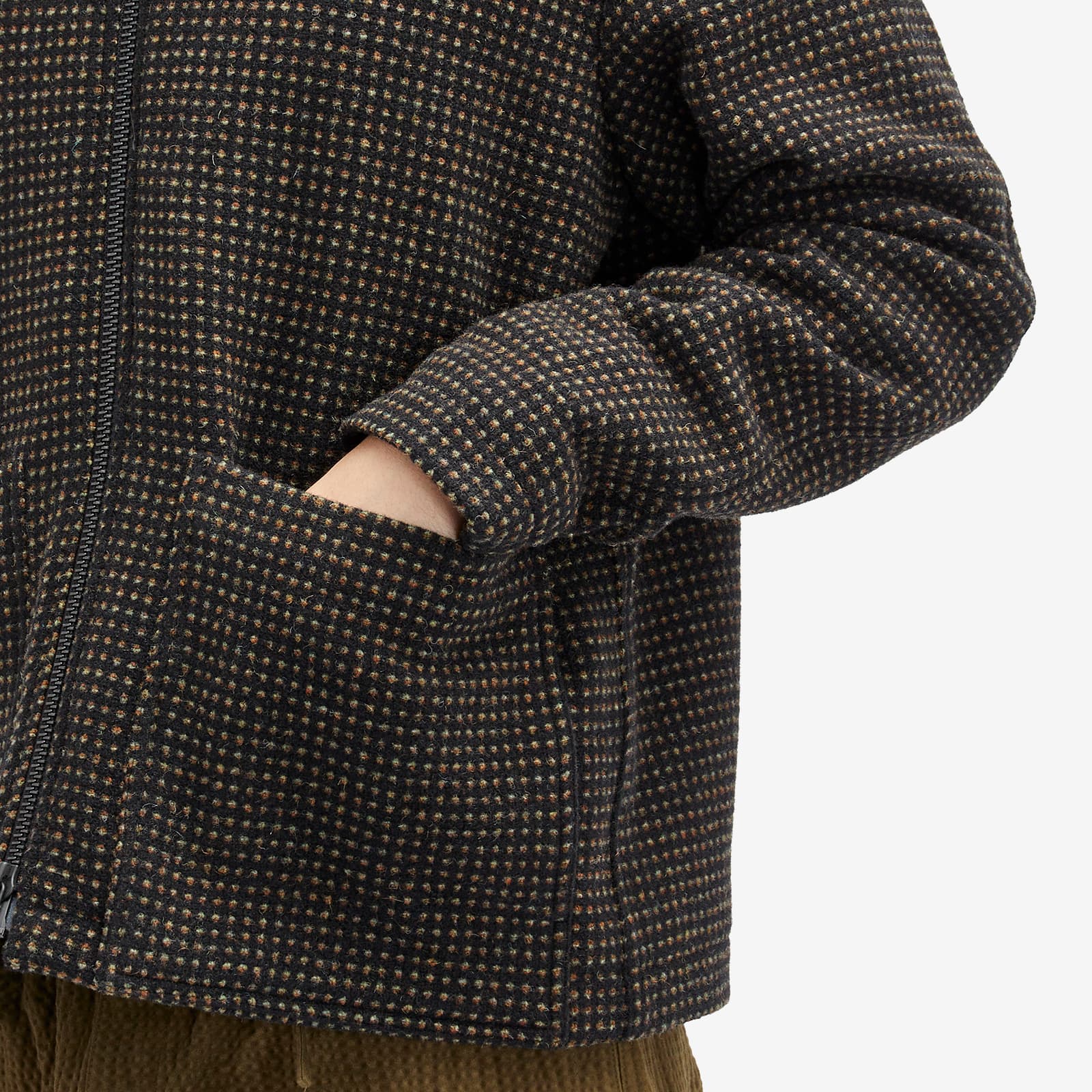 YMC Bay City Bomber Jacket Black & Brown | END. (KR)