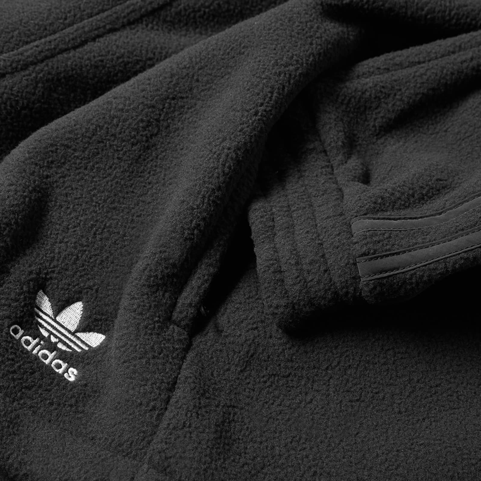 Adidas Trefoil Mix Fleece Track Top Black | END. (US)
