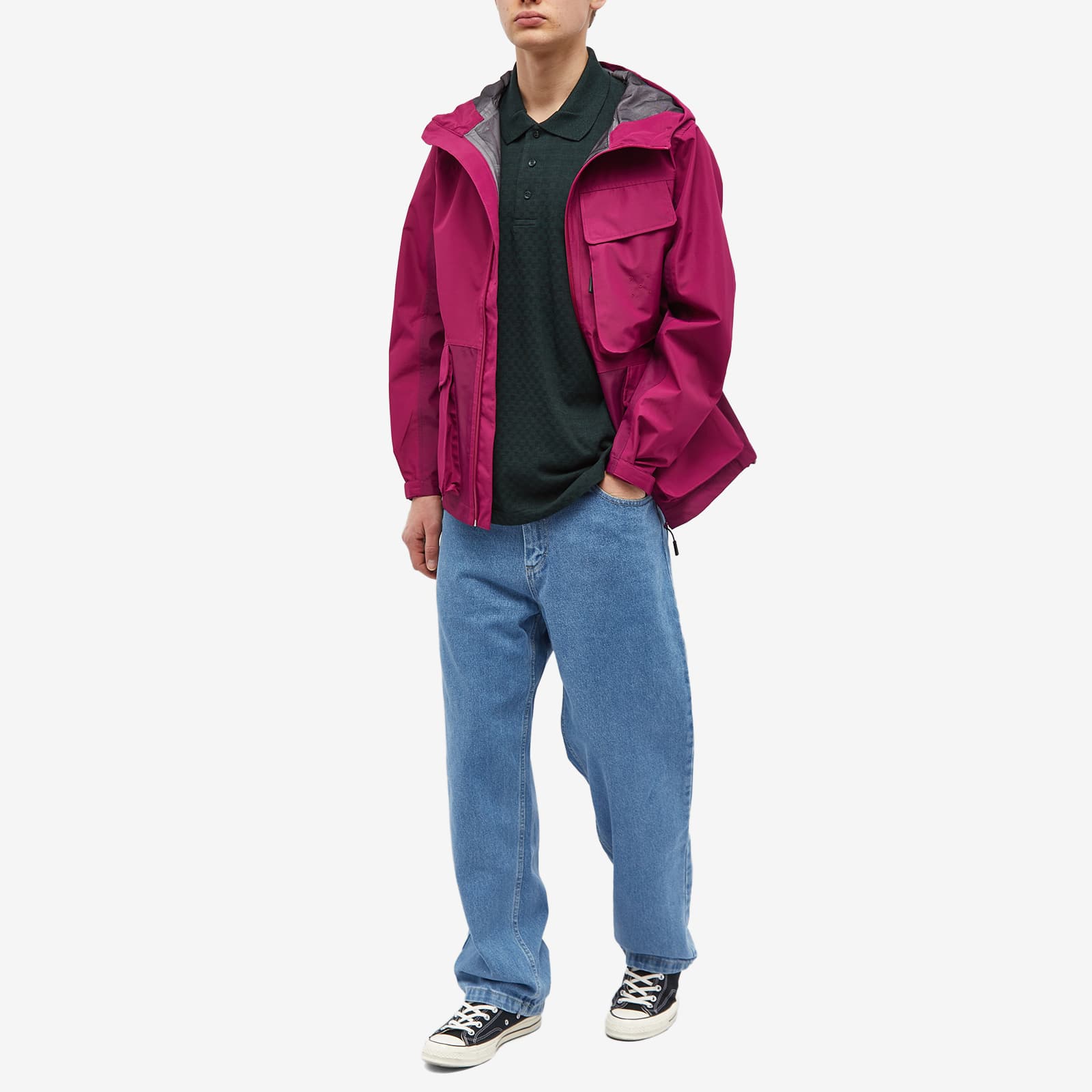 Polar Skate Co. Surf Check Polo Teal | END.