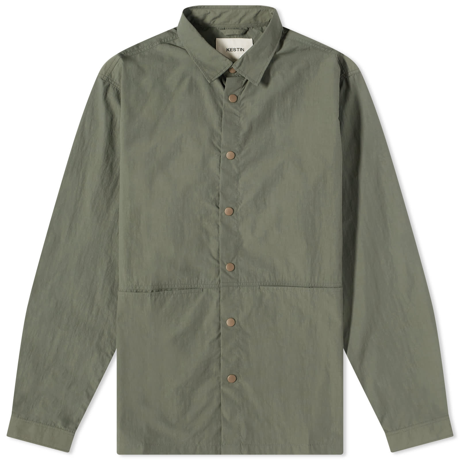 Kestin Armadale Overshirt Military Italian Nylon | END. (GB)