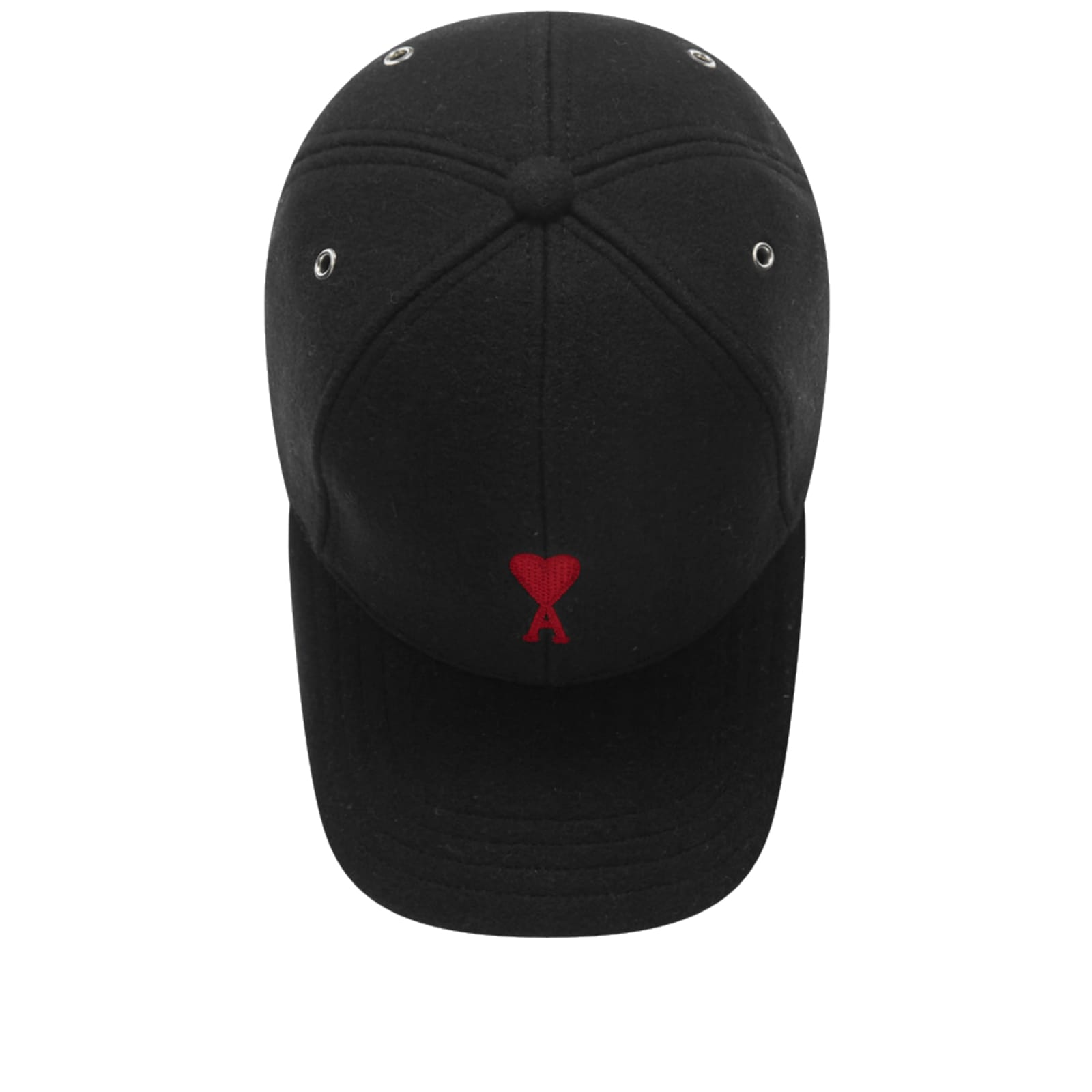 AMI Heart Patch Cap Black | END.
