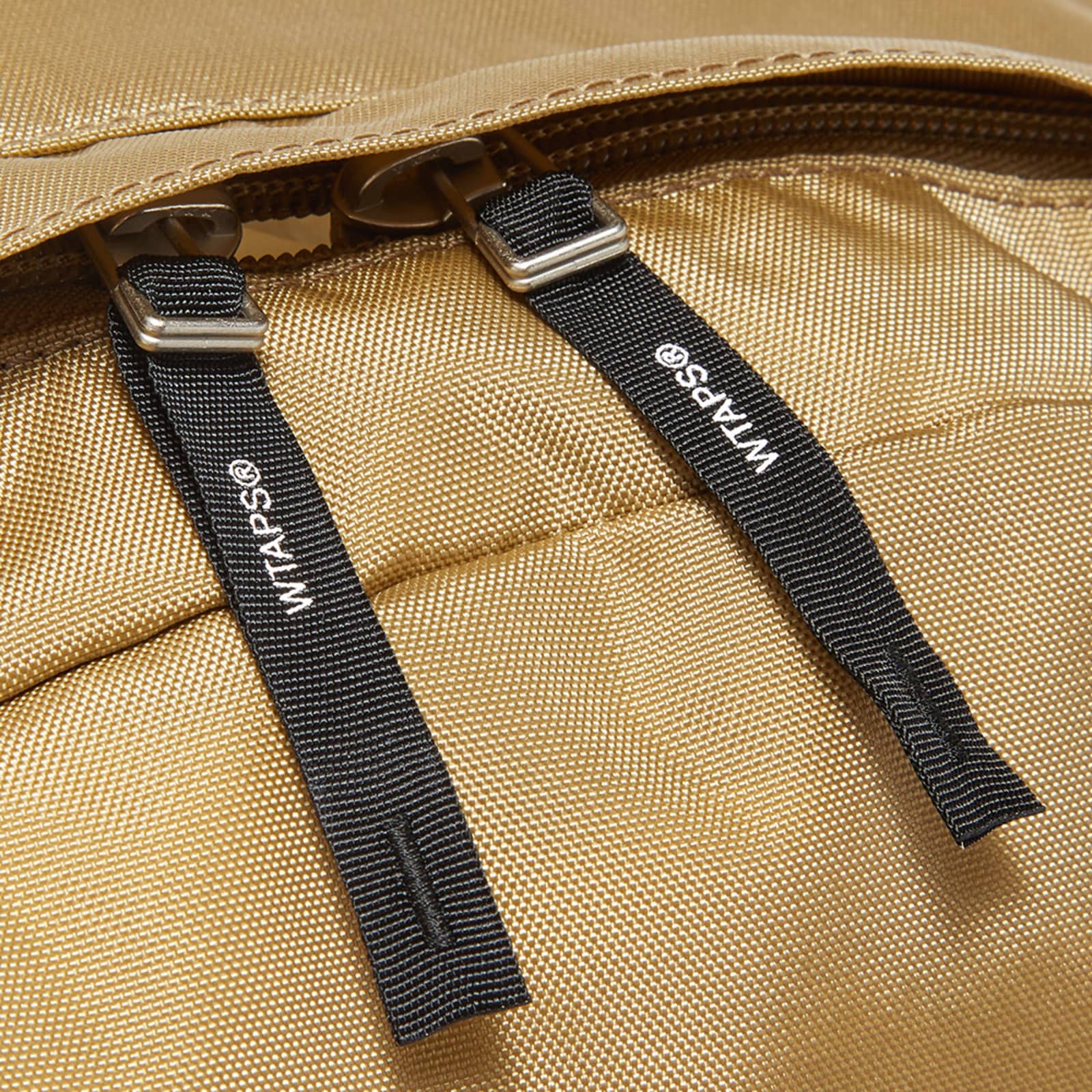 WTAPS Book Pack Nylon Bag Beige | END.