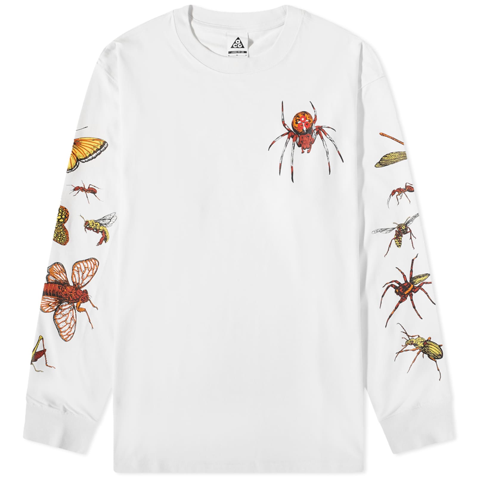 Nike ACG Long Sleeve Insects T-Shirt Summit White | END.