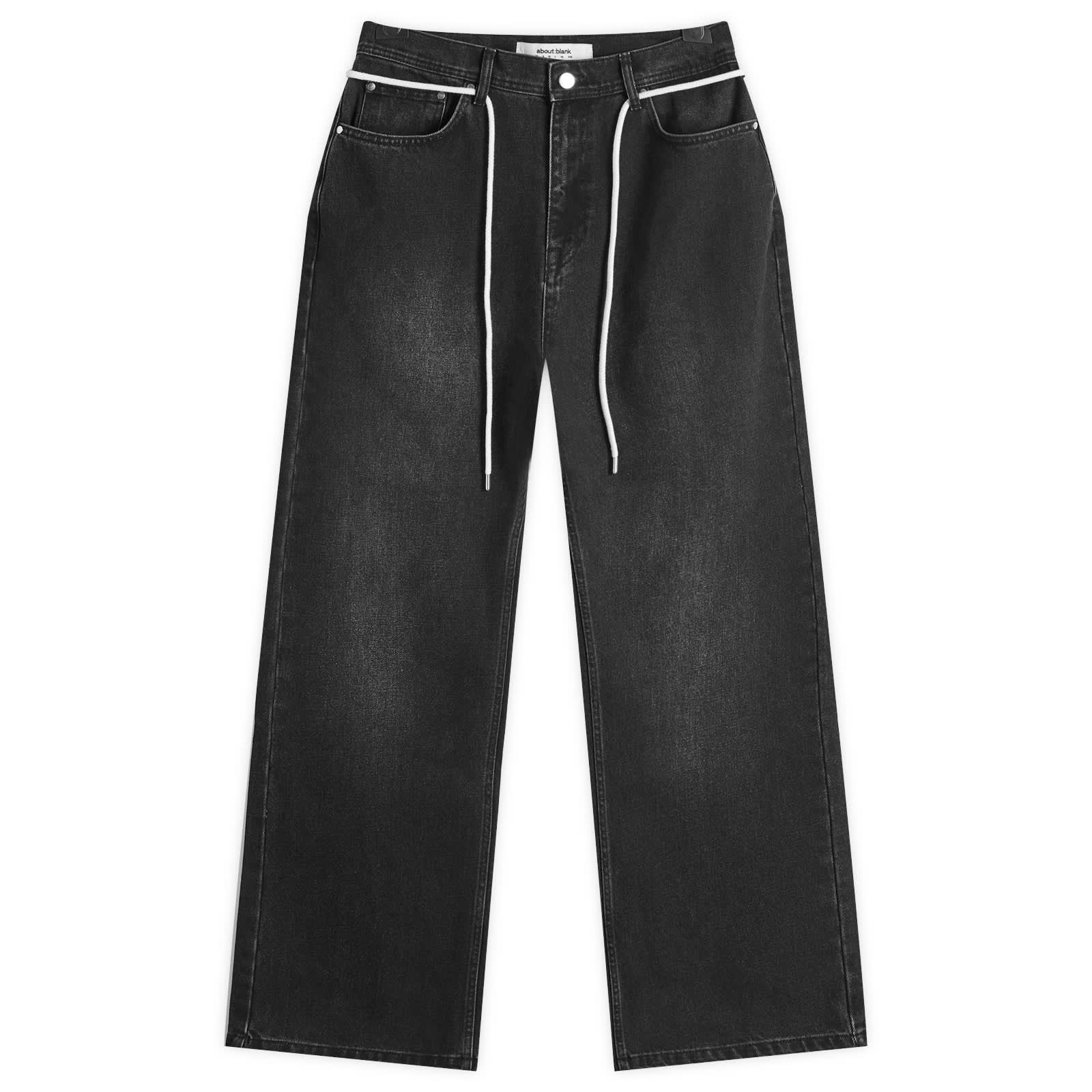 about:blank Straight Leg Denim Jeans Black | END. (US)