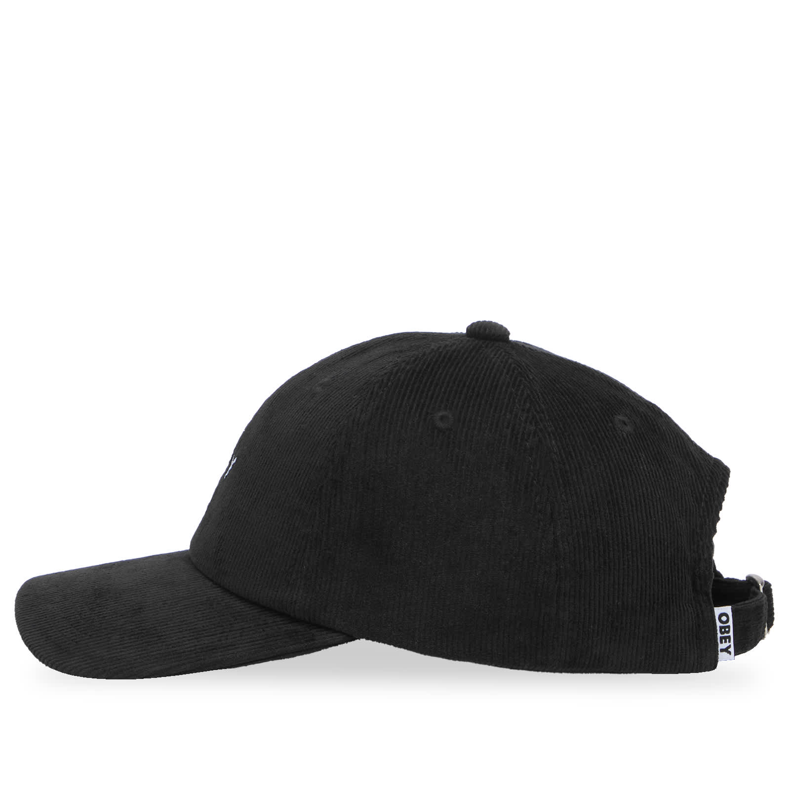 Obey Lowercase Cord 6-Panel Cap Black | END. (HK)