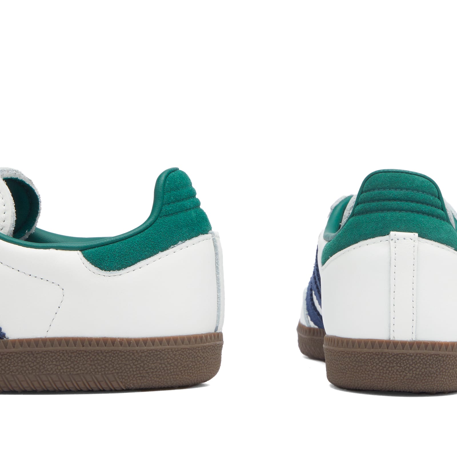 Adidas Samba OG Black White, Collegiate Green & Active Green S19 | END ...