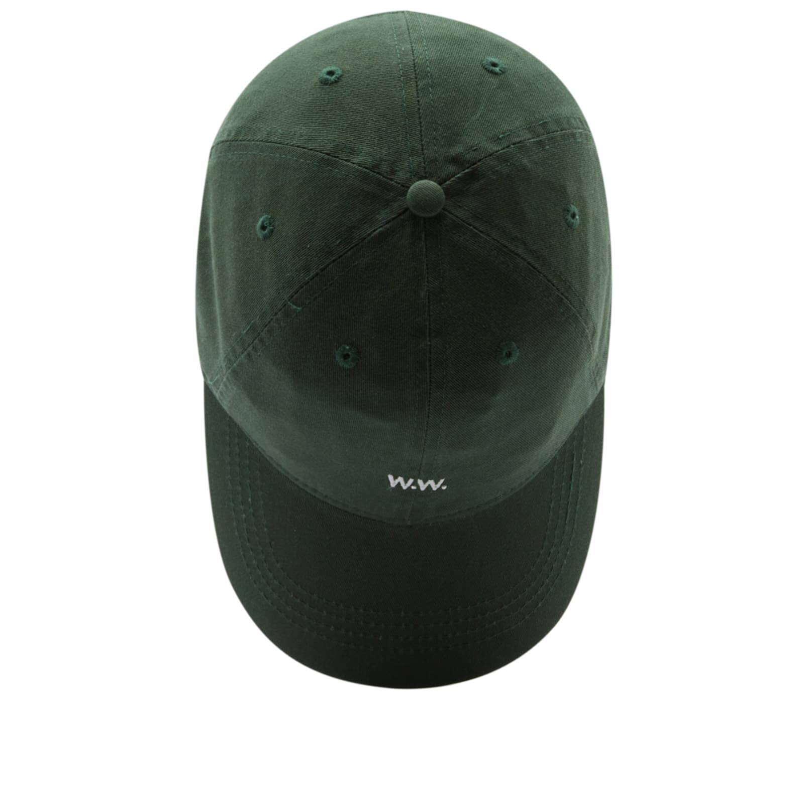 Wood Wood Low Profile Logo Cap Midori Green | END. (US)