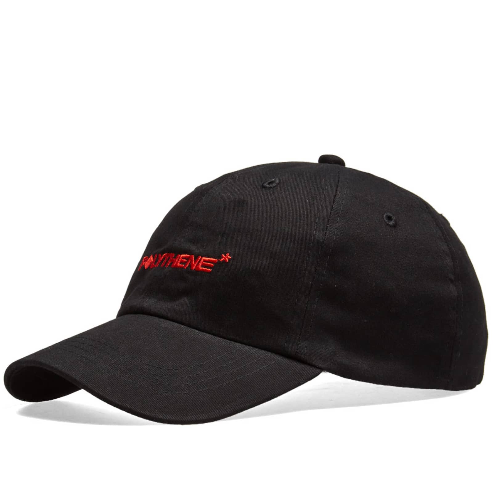 Polythene Optics Embroidered Cap Black | END.