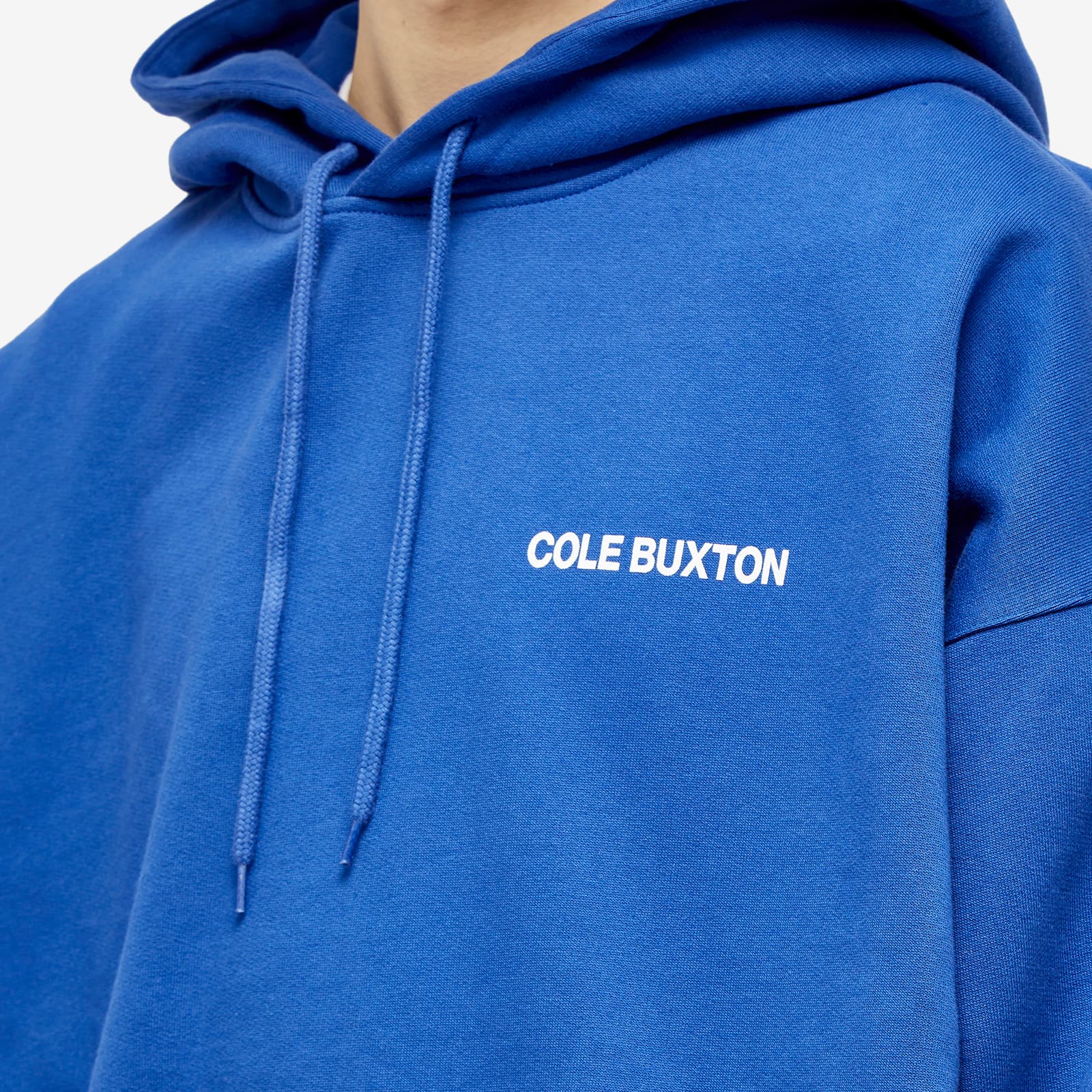 Cole Buxton Sportswear Hoodie Cobalt Blue | END.