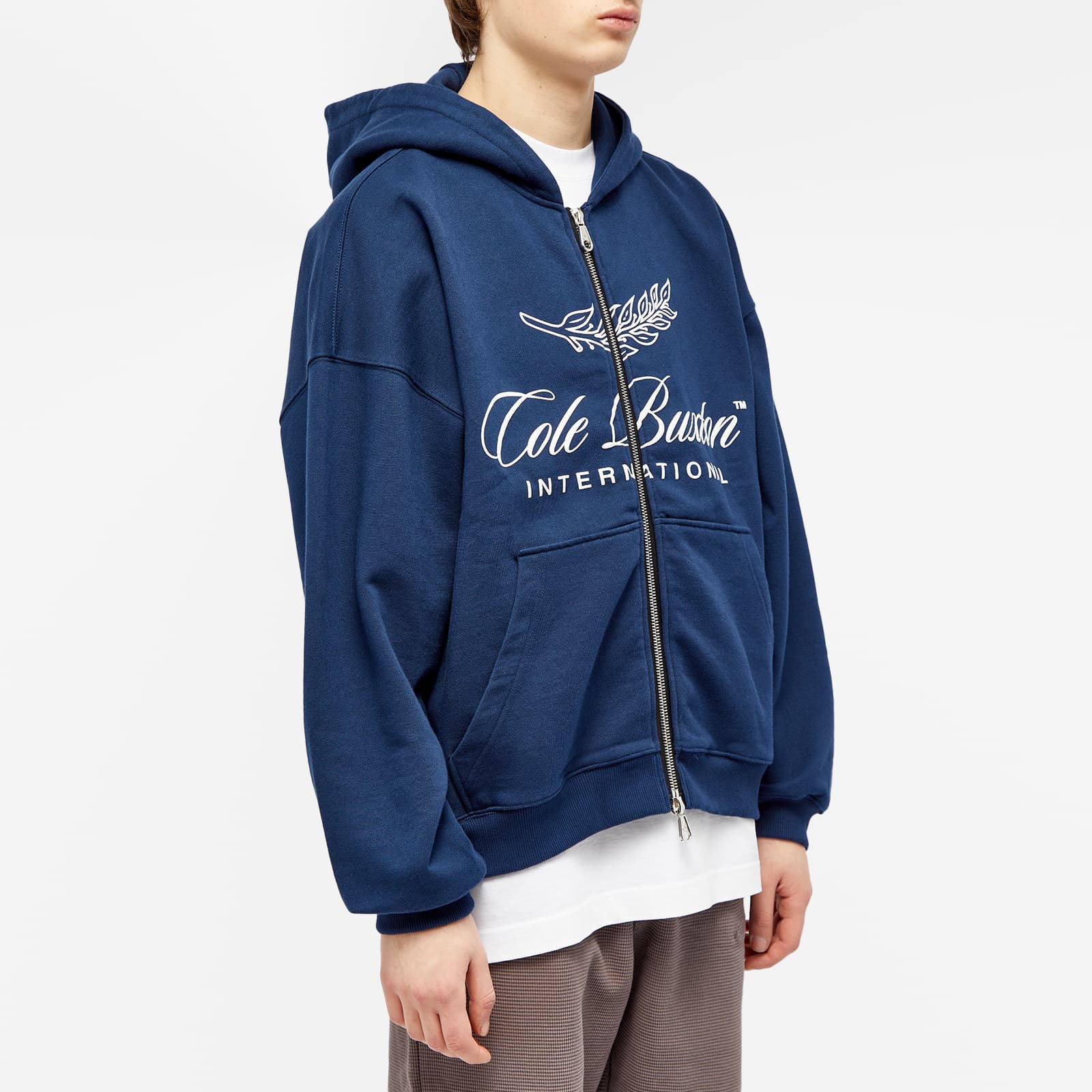Cole Buxton International Zip Hoodie Navy | END. (GB)