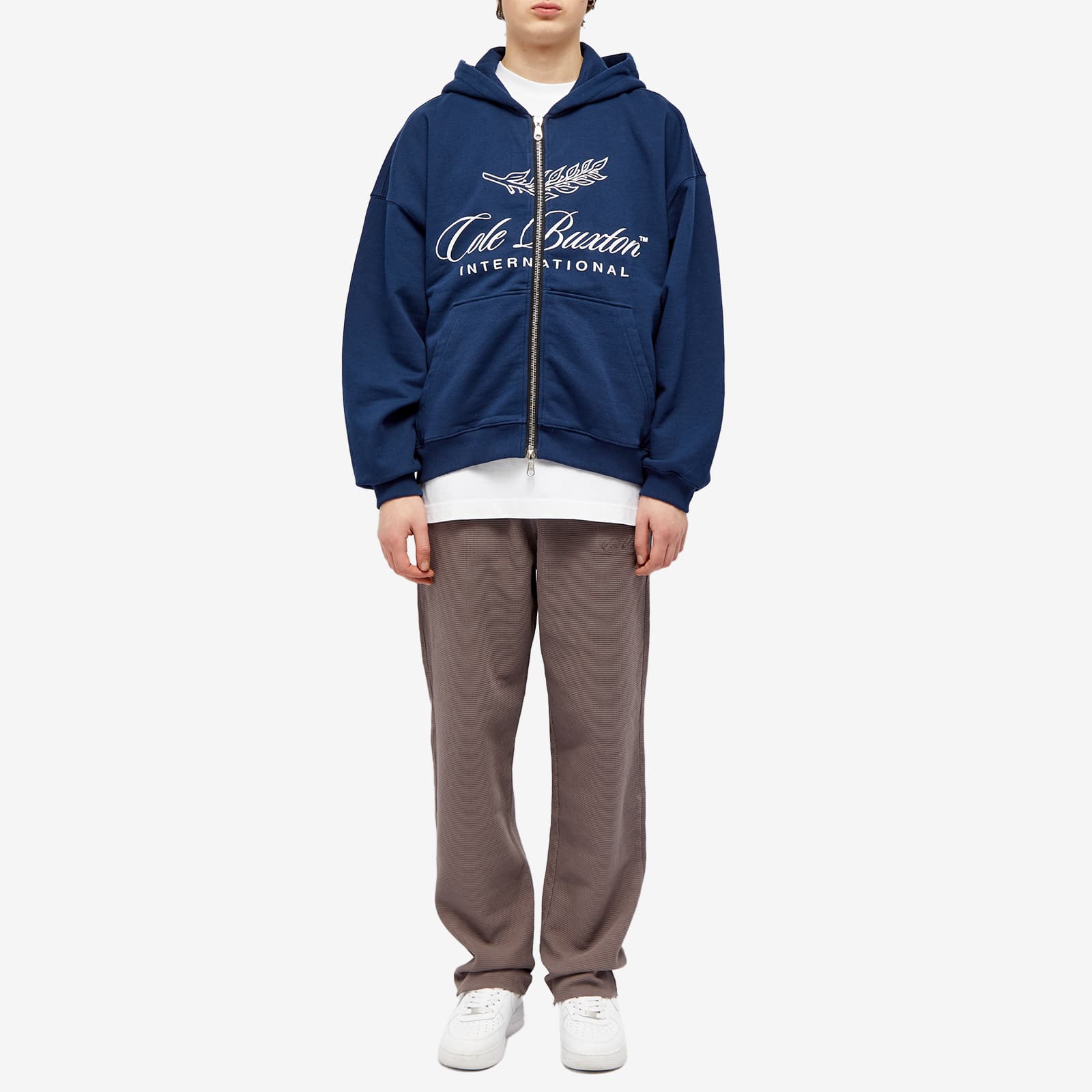 Cole Buxton International Zip Hoodie Navy | END. (GB)