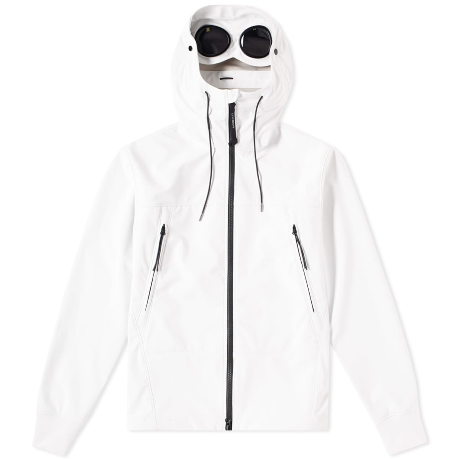 C.P. Company Shell Goggle Jacket White | END. (GB)