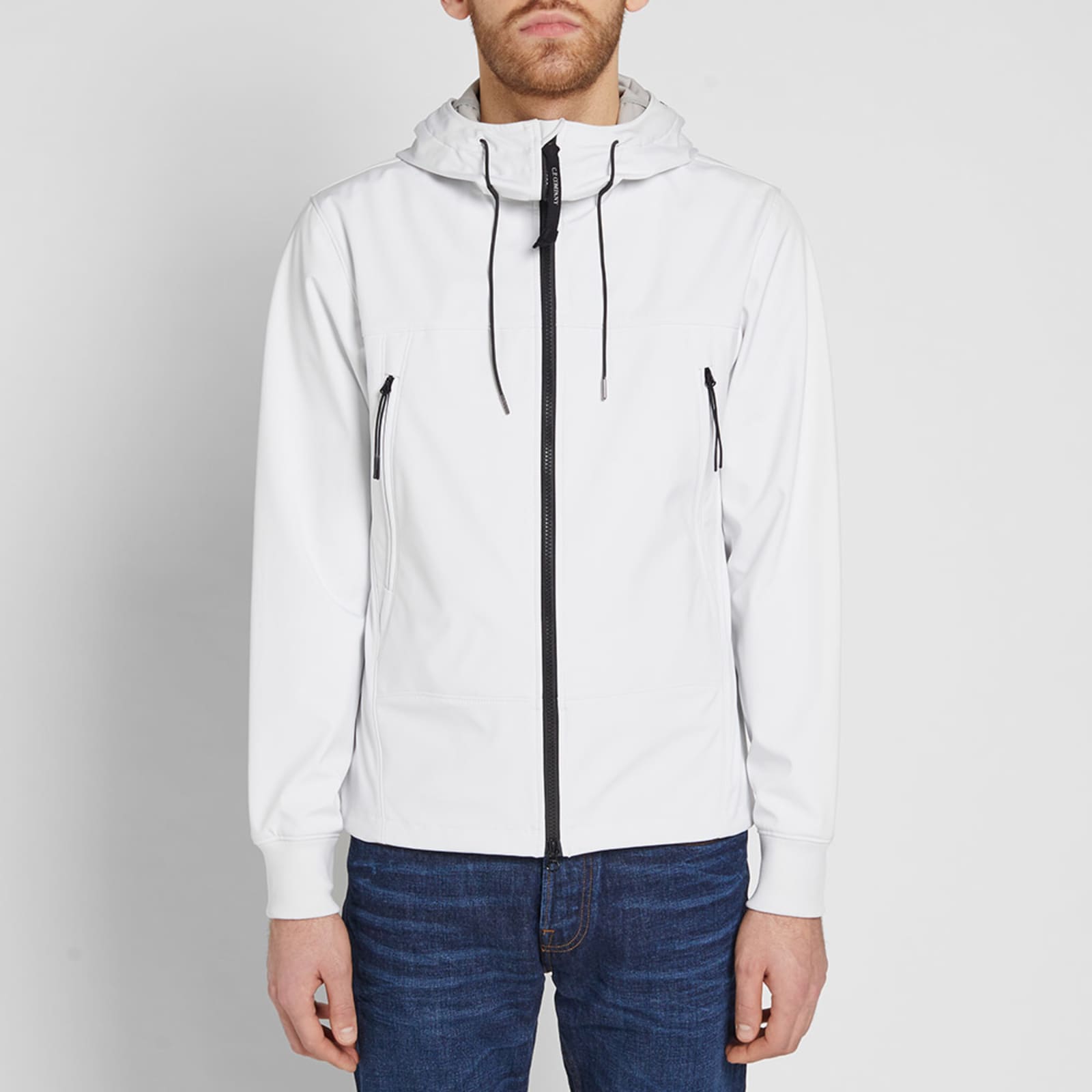 C.P. Company Shell Goggle Jacket White | END. (GB)