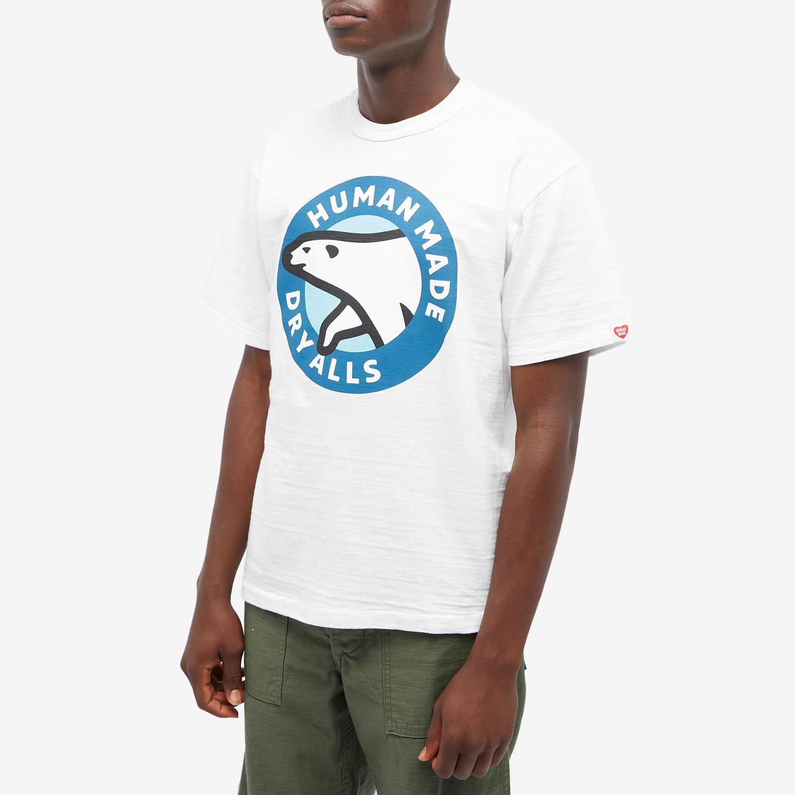 Human Made Polar Bear T-Shirt White | END. (US)