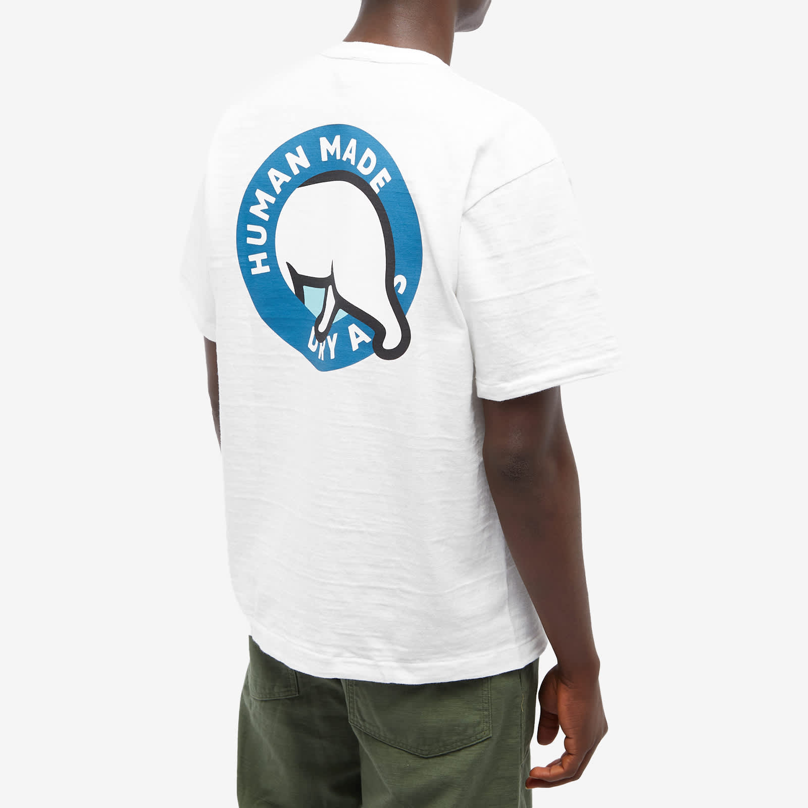 Human Made Polar Bear T-Shirt White | END. (US)