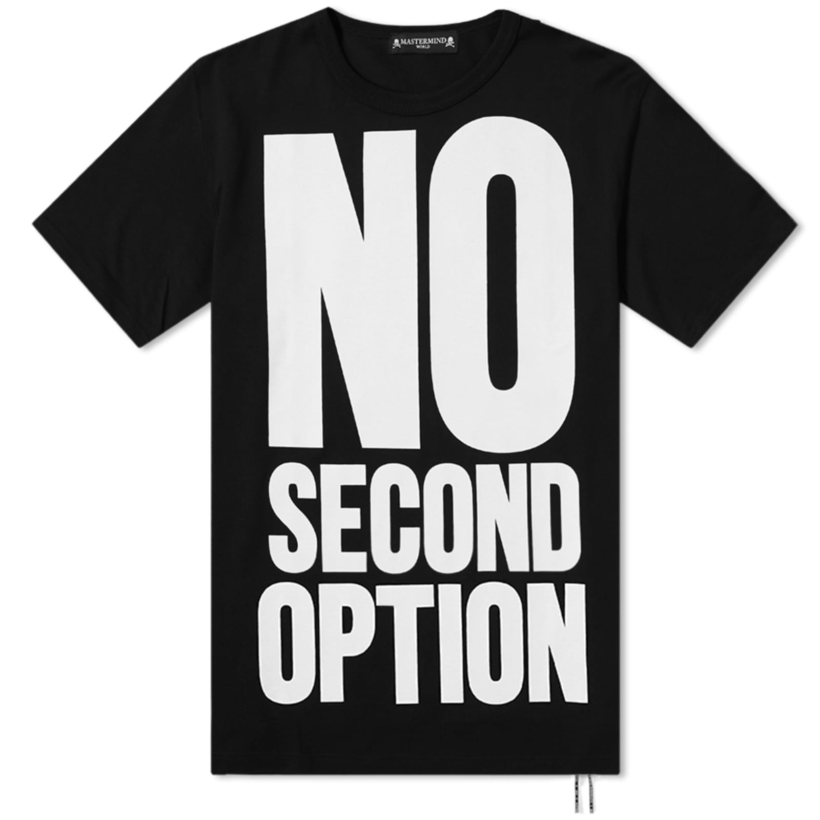 MASTERMIND WORLD No Second Option T-Shirt Black | END.