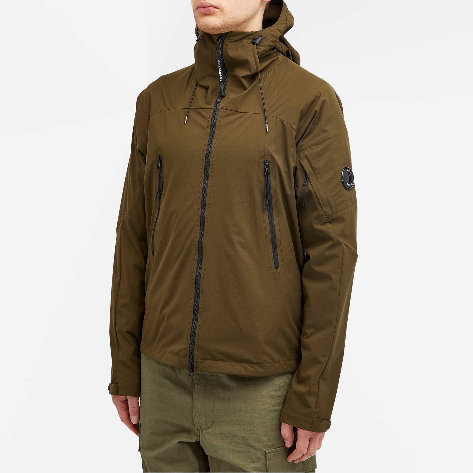 C.P. Company Pro-Tek Hooded Jacket Ivy Green | END. (AU)
