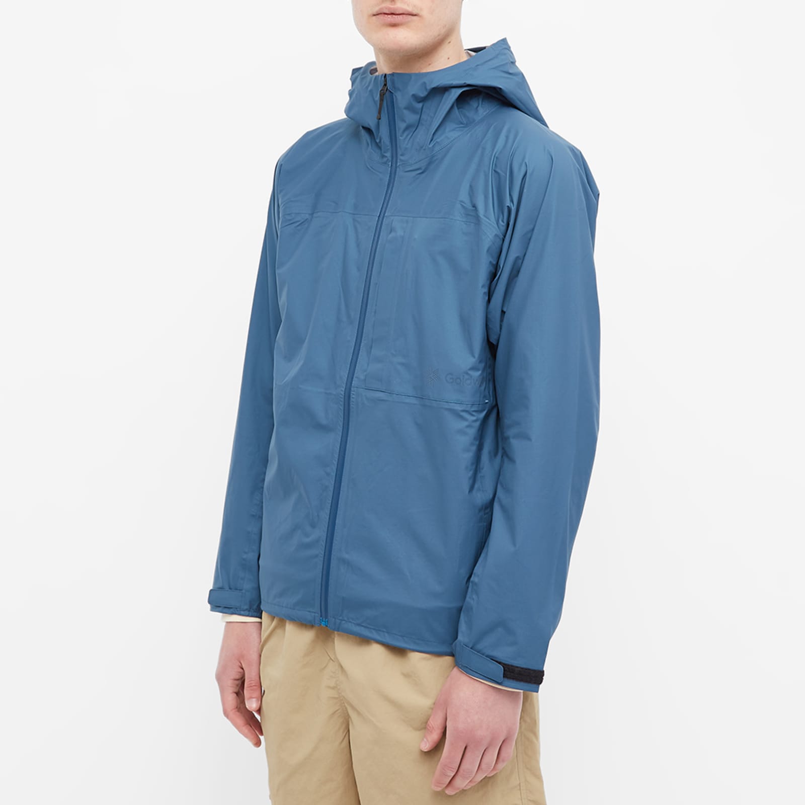 Goldwin Fast Shell Light Jacket Smoke Blue | END.