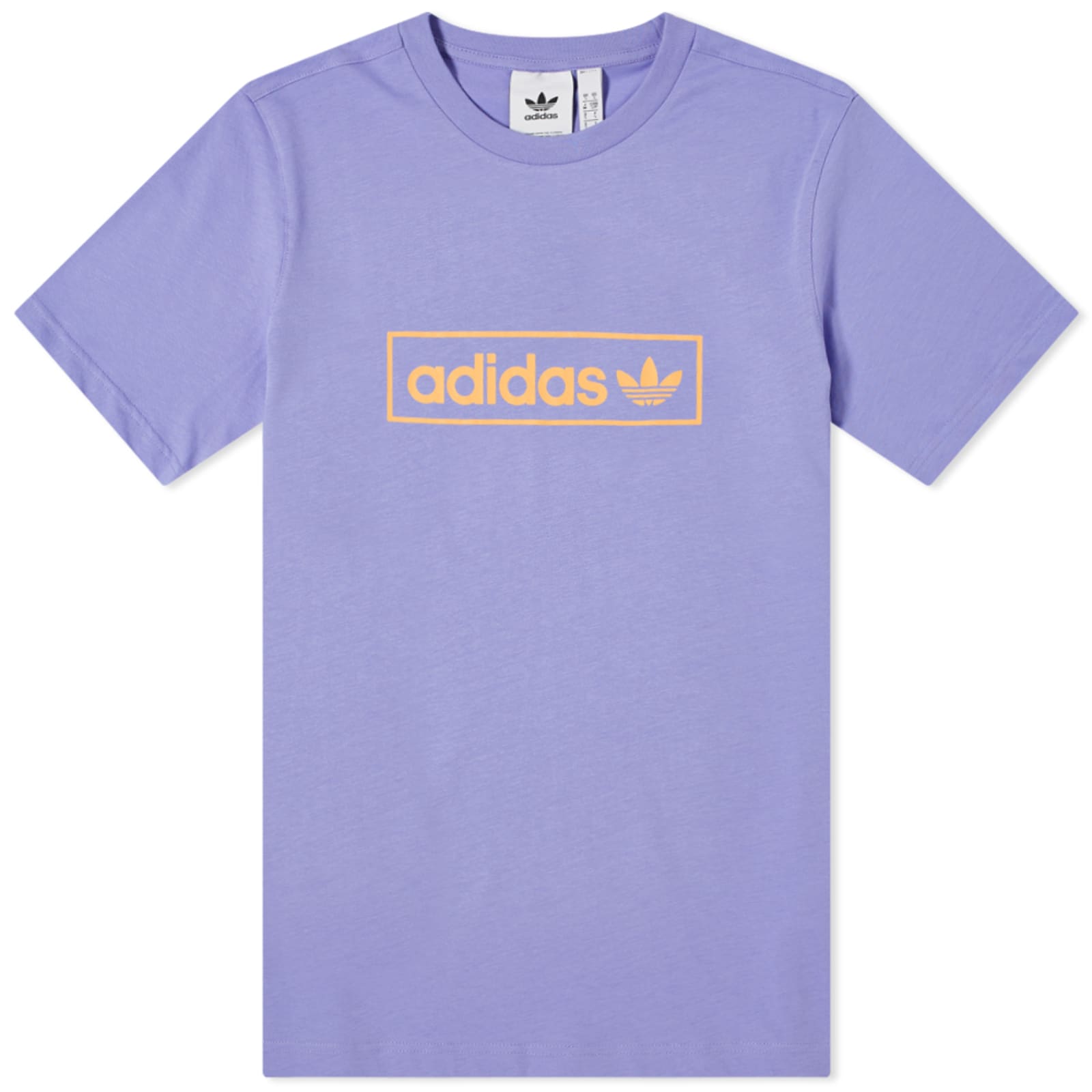 Adidas Linear Logo T-Shirt Lilac | END. (GB)
