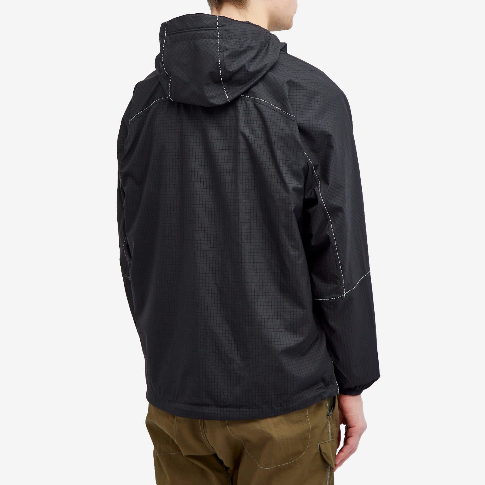 and wander Breathable Ripstop Hooded Jacket Black | END. (GB)