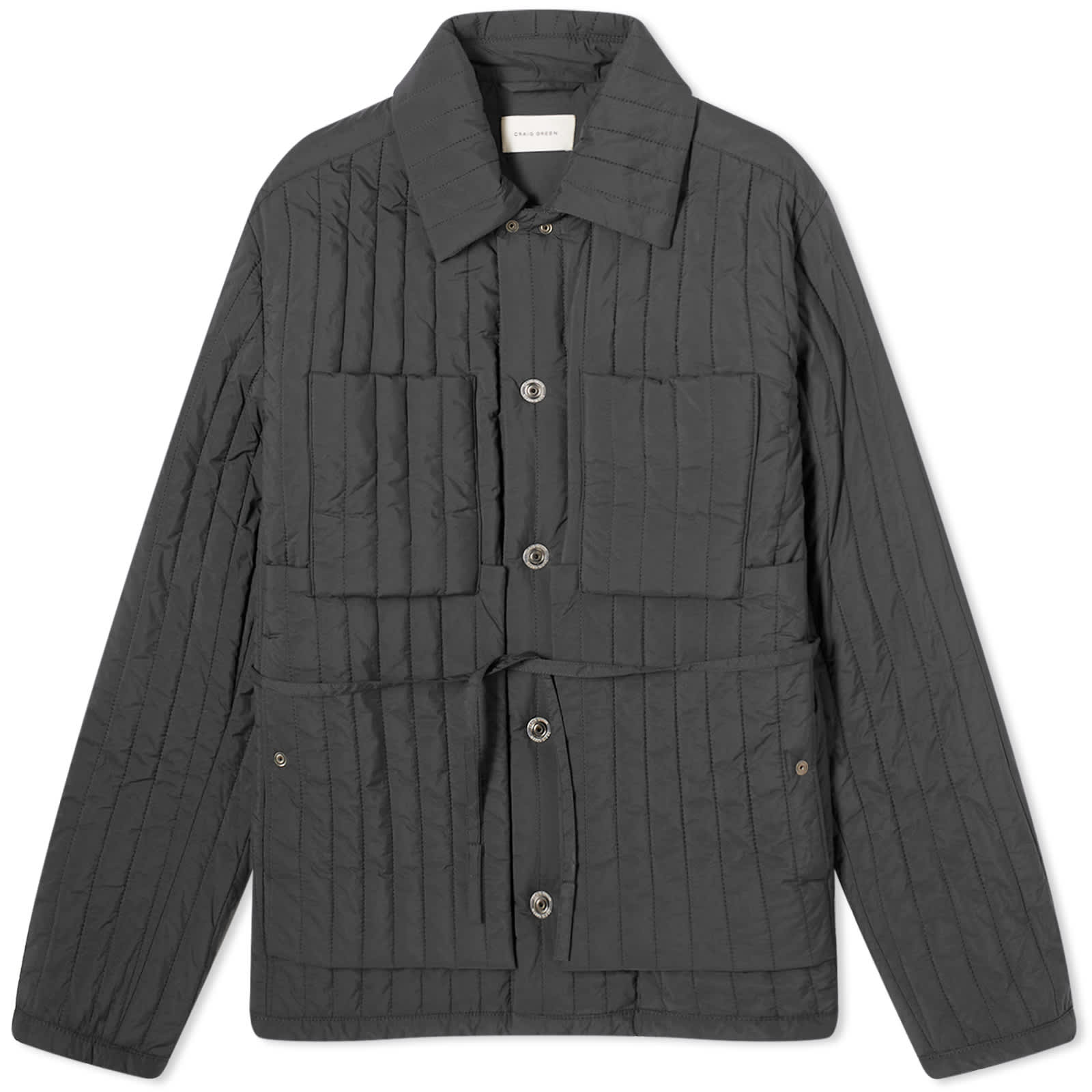 Craig Green Quilted Worker Jacket Black | END.