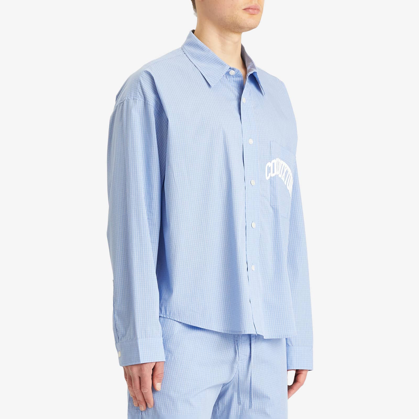 Cole Buxton Pyjama Shirt Blue | END. (GB)