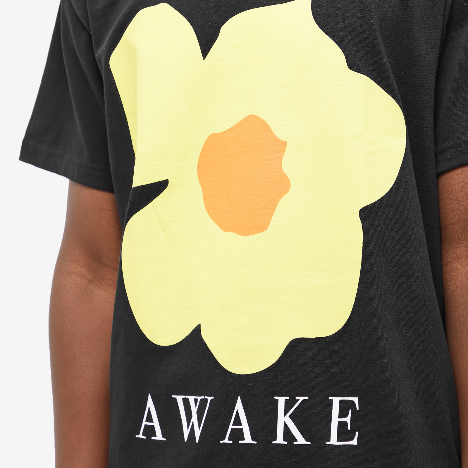 Awake NY Floral T-Shirt Charcoal | END. (GB)