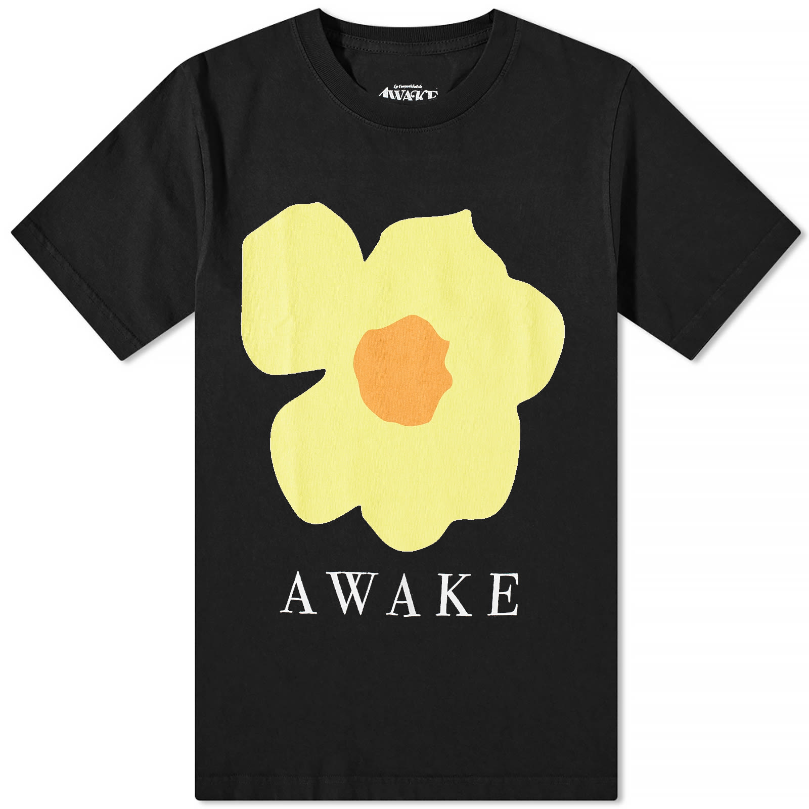 Awake NY Floral T-Shirt Charcoal | END. (GB)