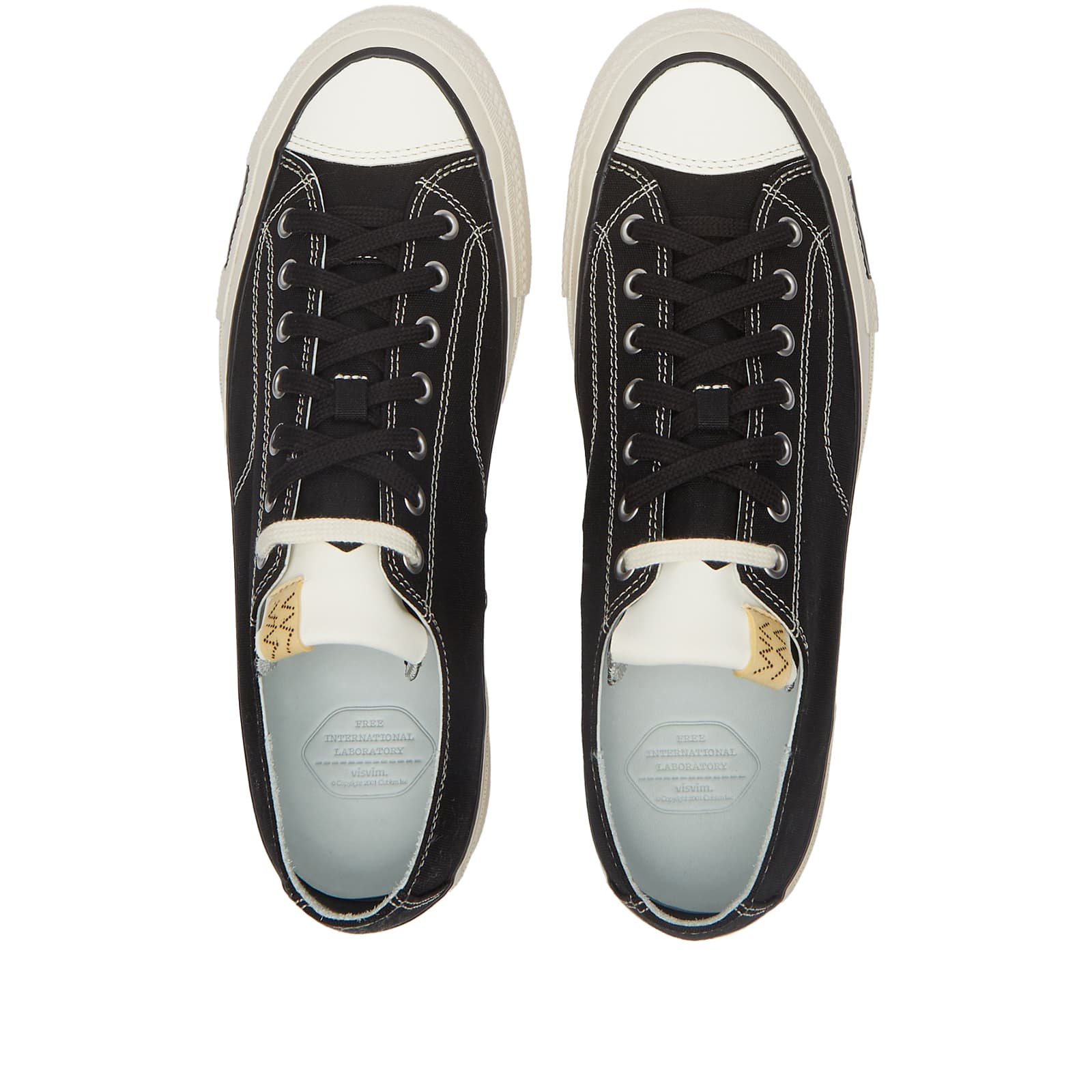 Visvim Skagway Lo Canvas Sneaker Black | END. (US)