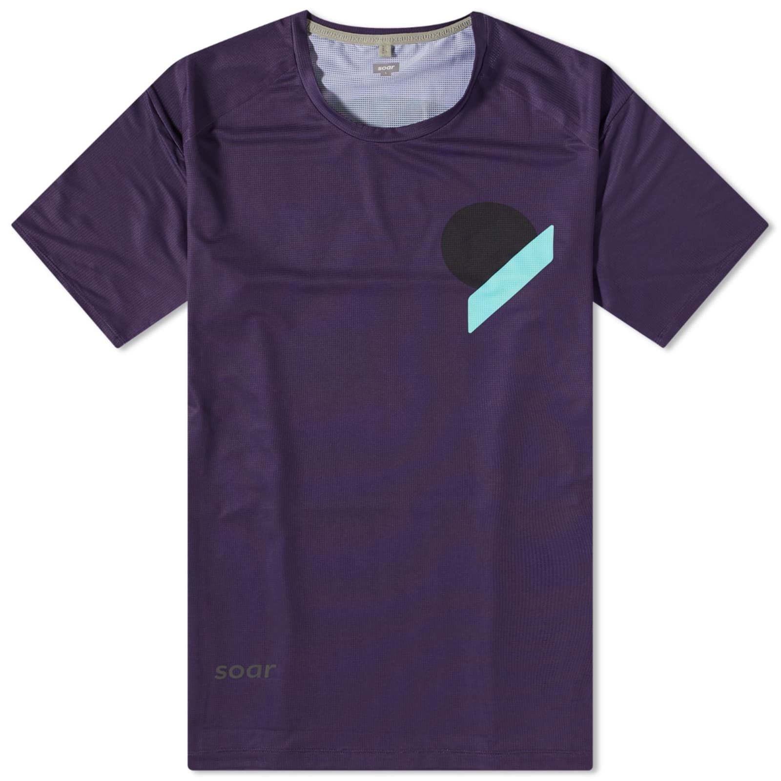SOAR Printed Tech T-Shirt Purple | END. (US)