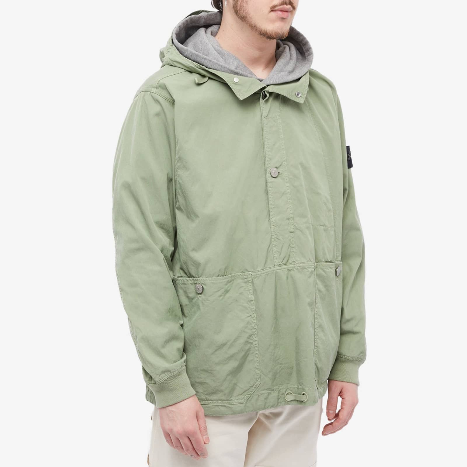 Stone Island 2-Pocket Smock Jacket Sage | END. (KR)