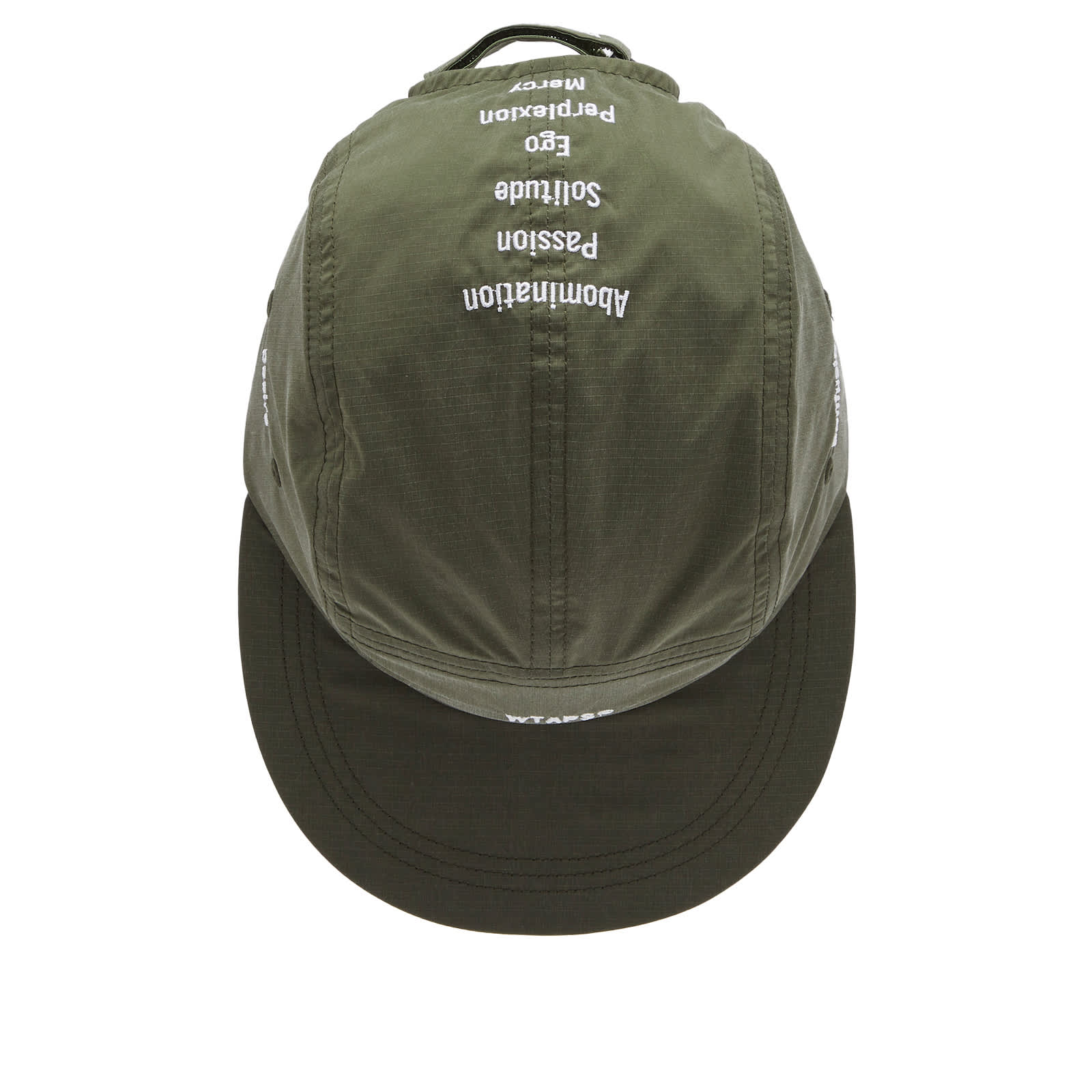 WTAPS 11 Nylon 5 Panel Cap Olive Drab | END. (GB)